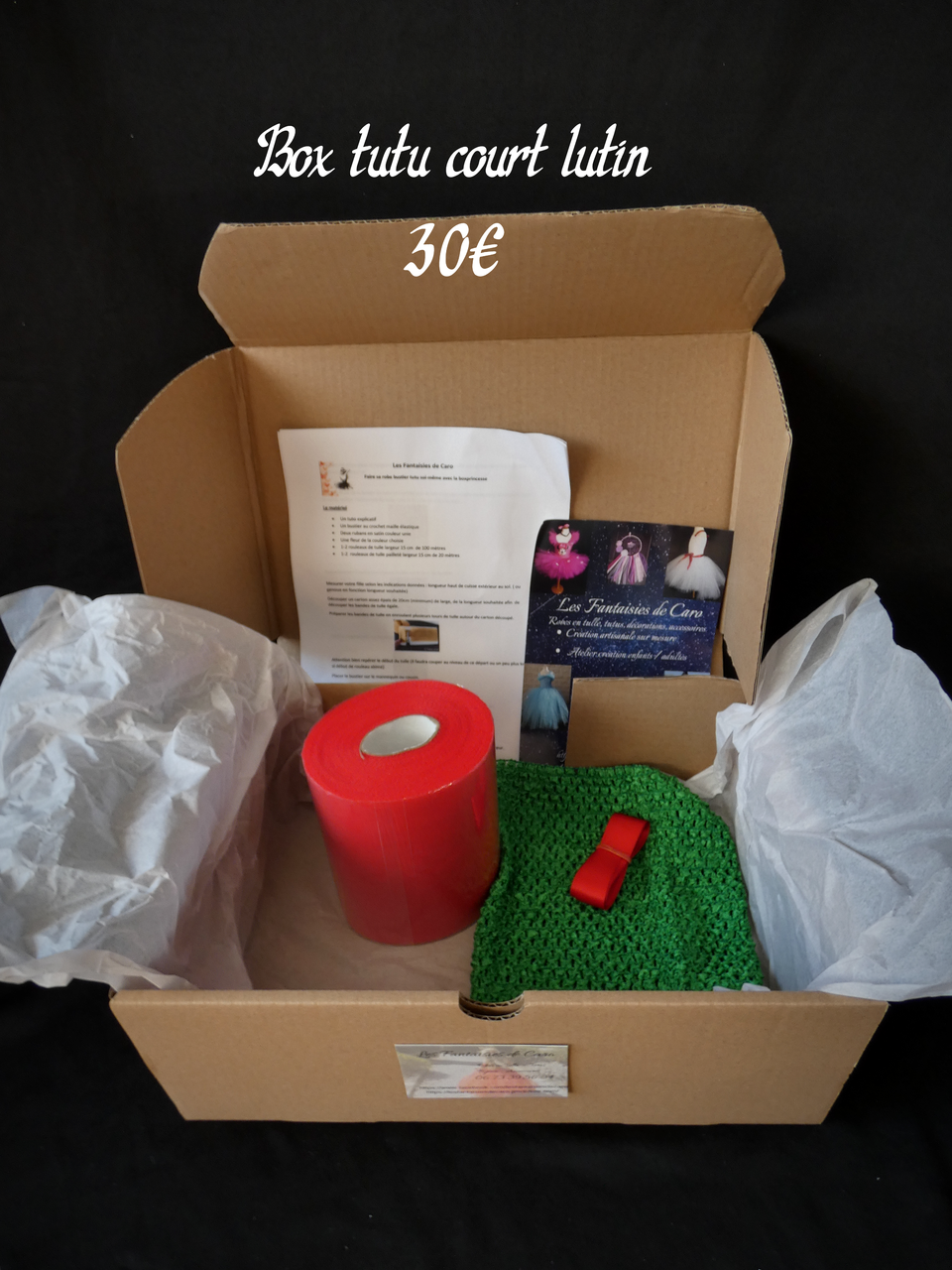 Box tutu - Les fantaisies de Caro robes tutus