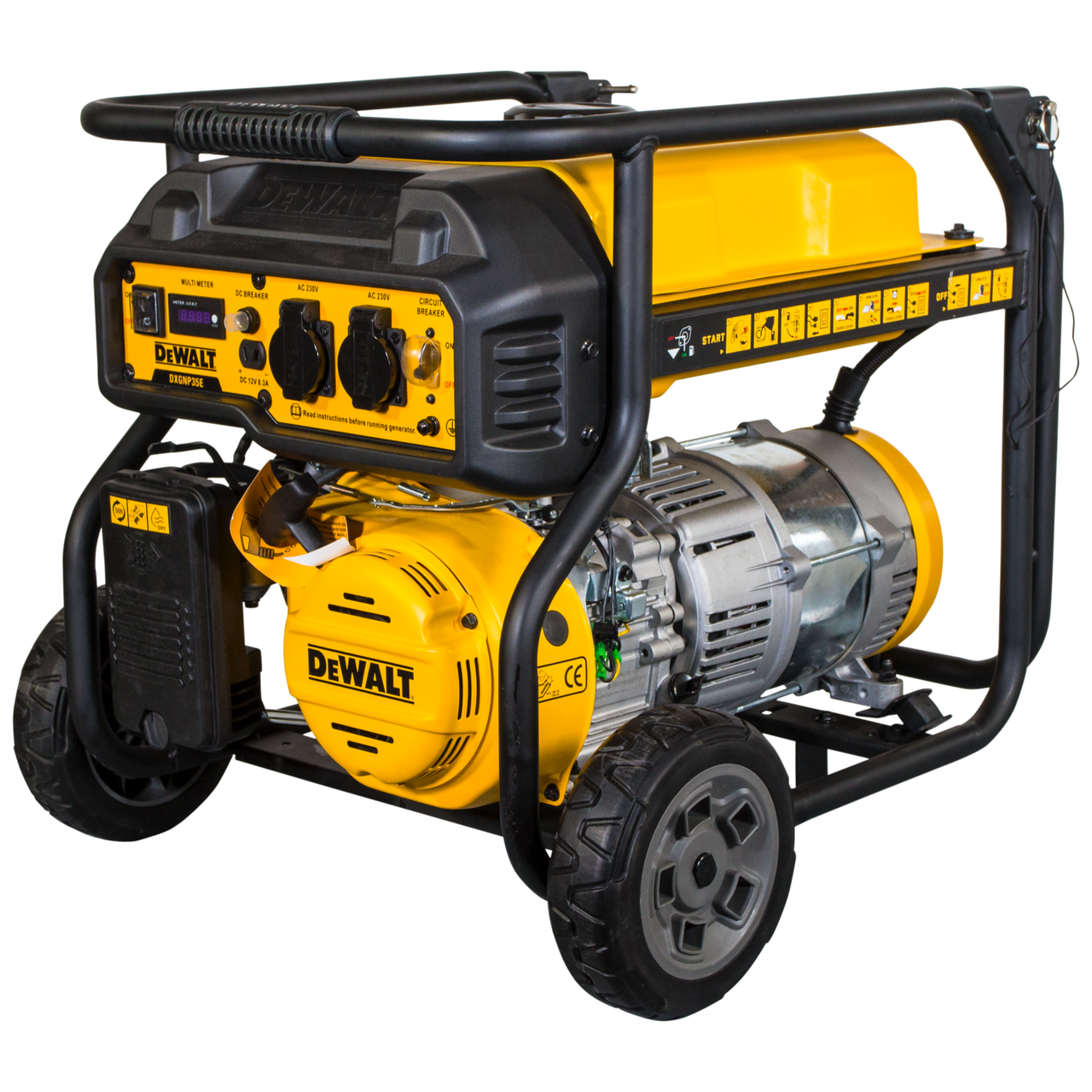 DeWALT DXGNP35E BENZINE GENERATOR 230V 3500W - DeWALT
