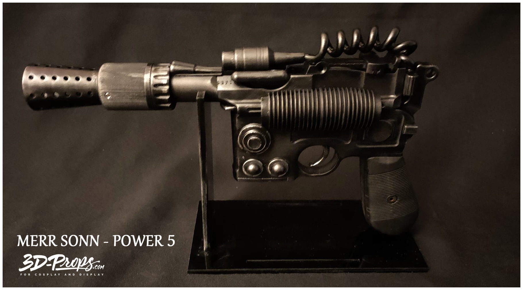 Merr Son - Power 5 - 3D FILES - 3D-PROPS Blasters for display and cosplay.