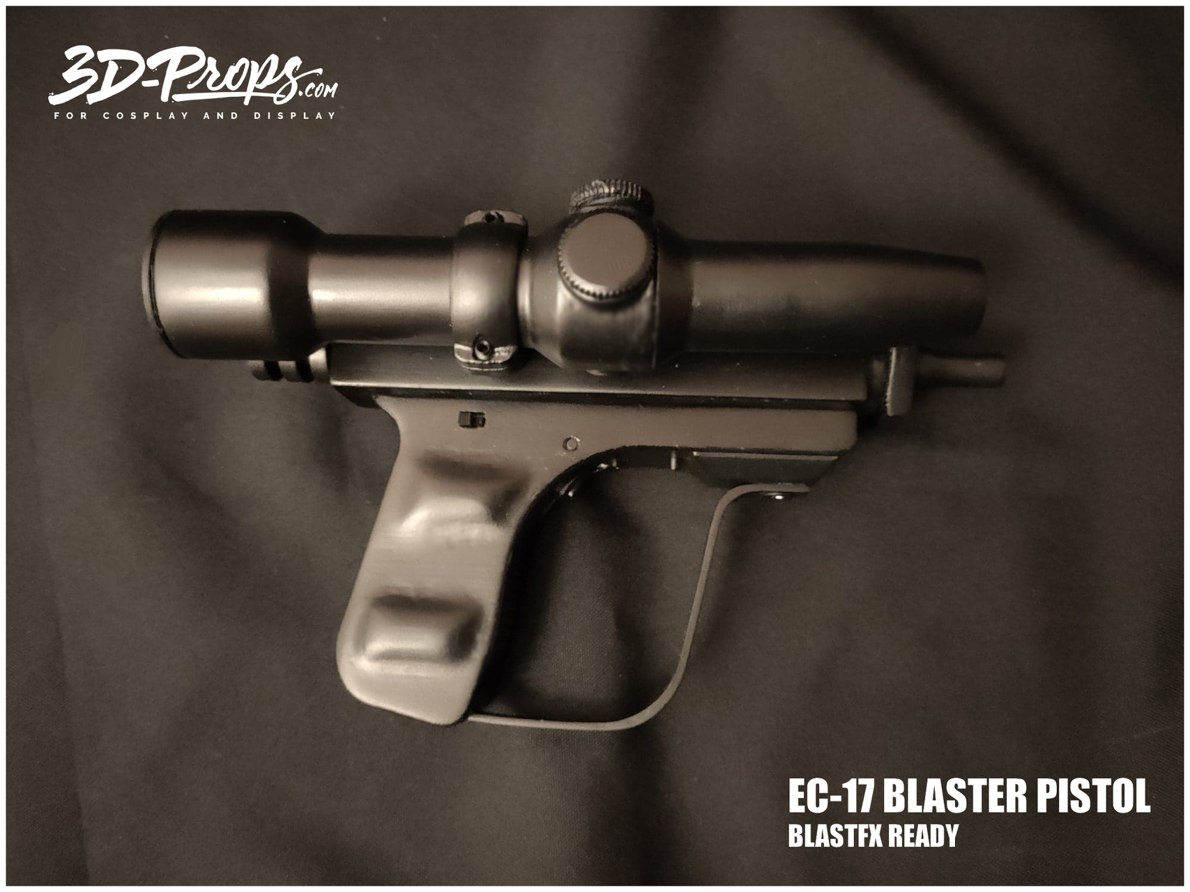 EC-17 BLASTFX - 3D FILES - 3D-PROPS Blasters for display and cosplay.