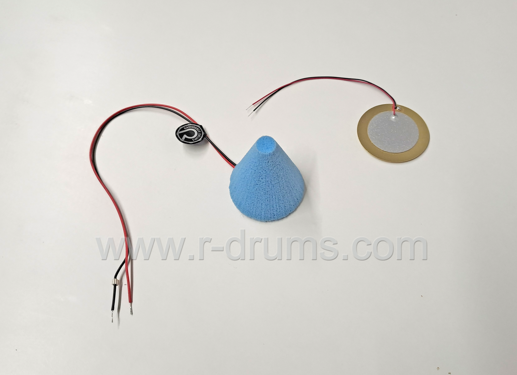 DIY E-drum Trigger 5-Pack DIY E-Drum Foam Cone/Piezo Triggers - For ...