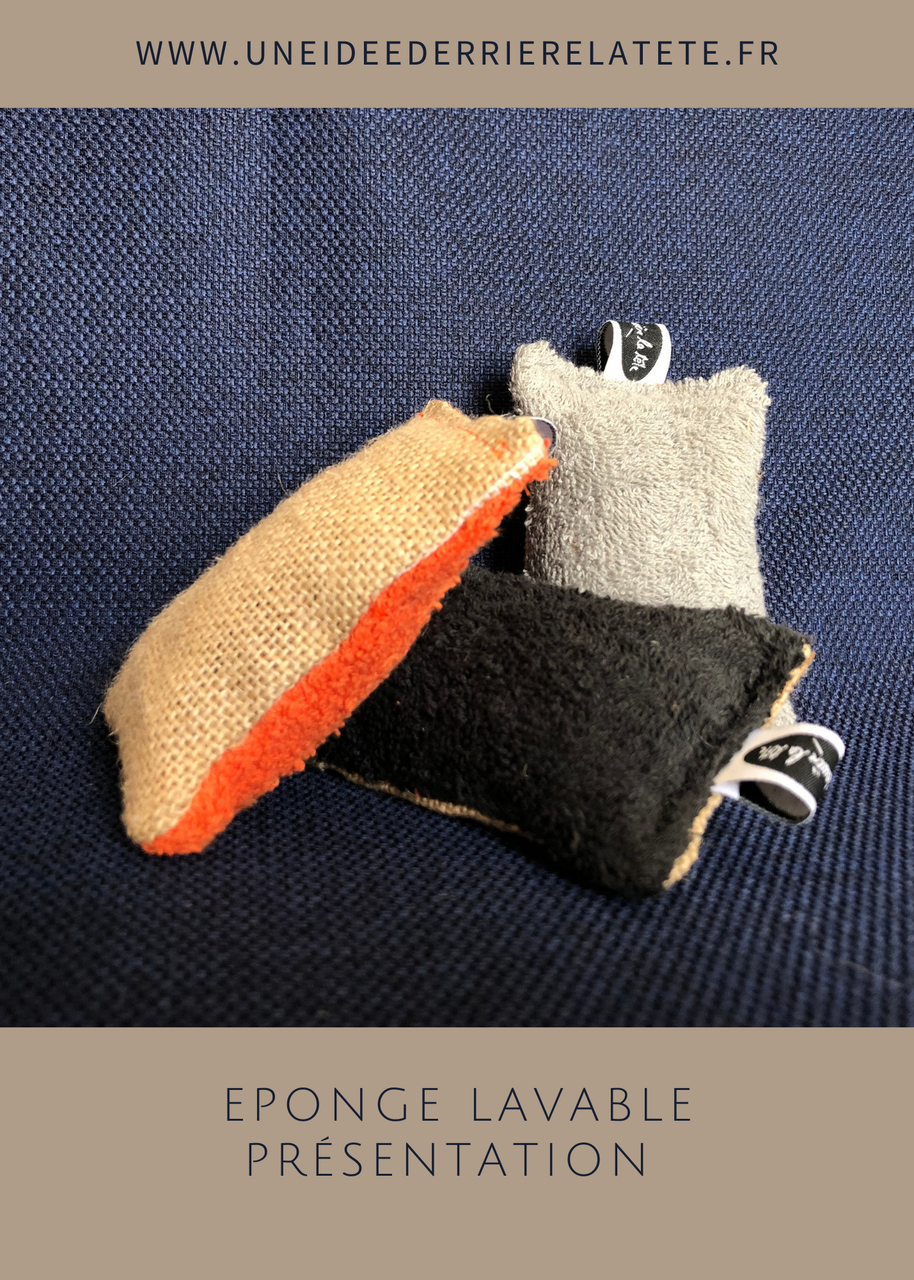 Eponges lavables - Une idée derrière la tête - Cours de couture à ...