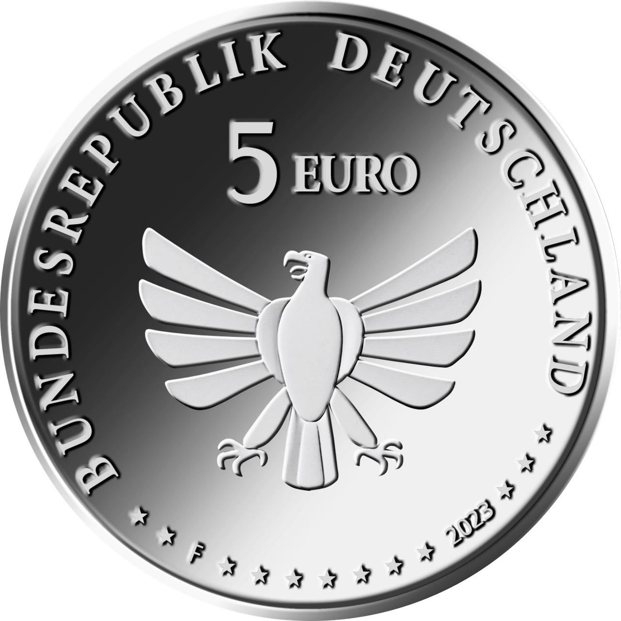 "Grünes Heupferd" | 5€-Münze 2024 - Meine Münze