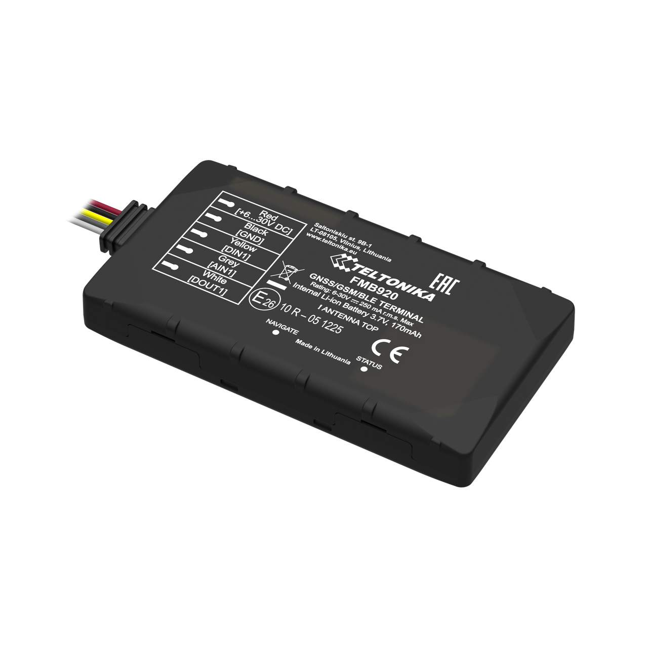 Teltonika FMB920 Komplettset - GPS Tracking Software