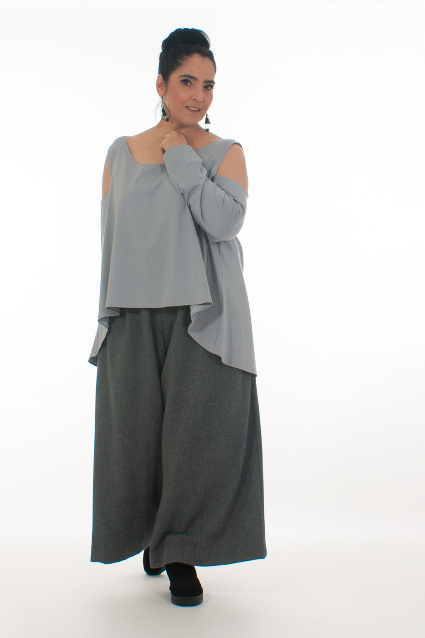 Schulterfreie Oberteile Curvy Fashion