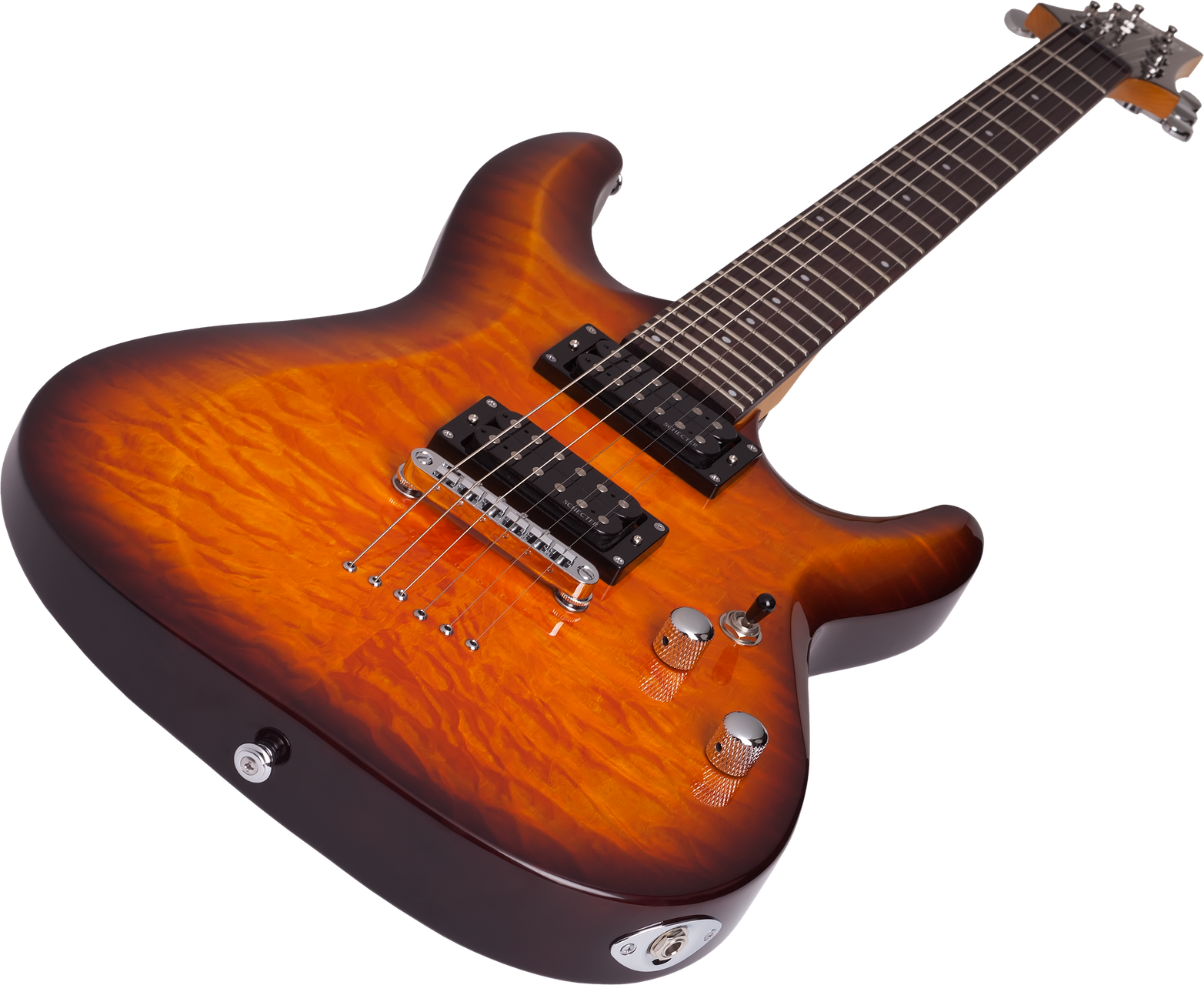SCHECTER C-6 Plus, Vintage Sunburst - Musikhaus Welbers