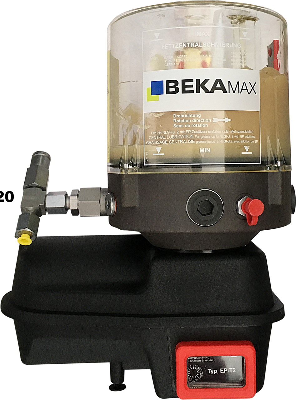 Zentralschmierpumpen Beka Max SKF Vogel Lincoln -Groeneveld - ILC ...