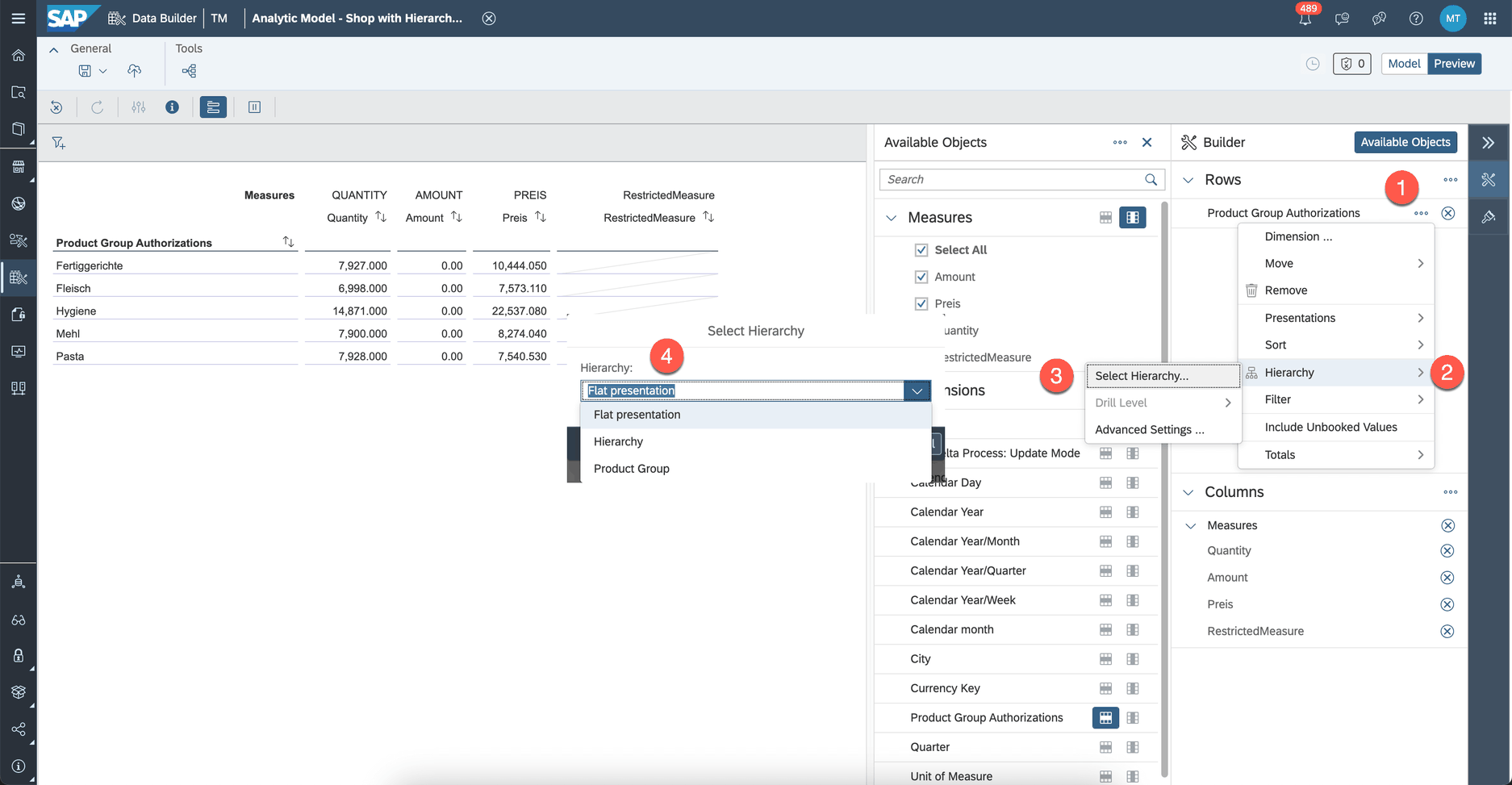 SAP Datasphere Hierarchies like in SAP BW - reyemsaibot