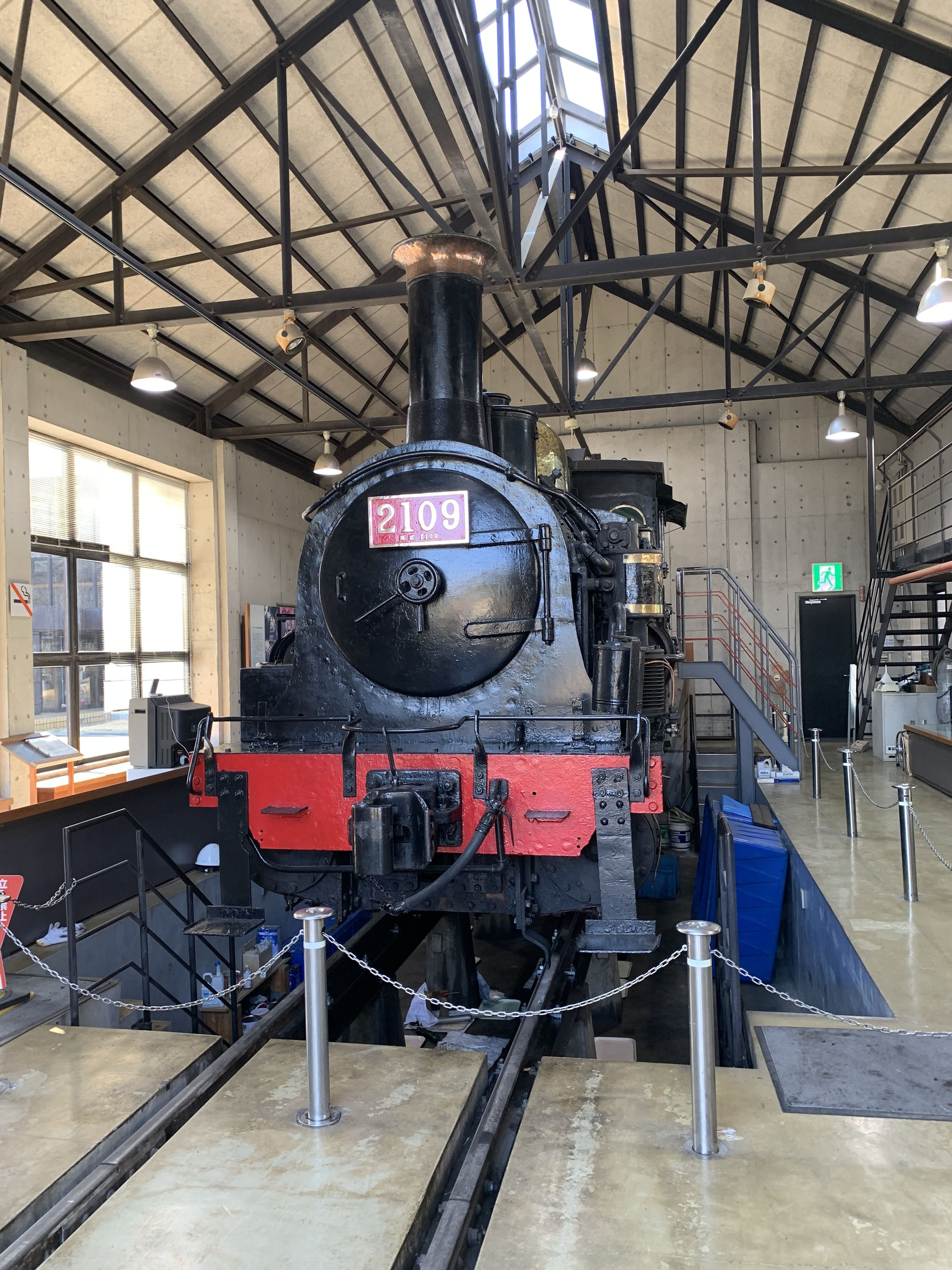 Shupo Shupo! Let's go to the museum to see the SL! - ホテル久喜公式ホームページ