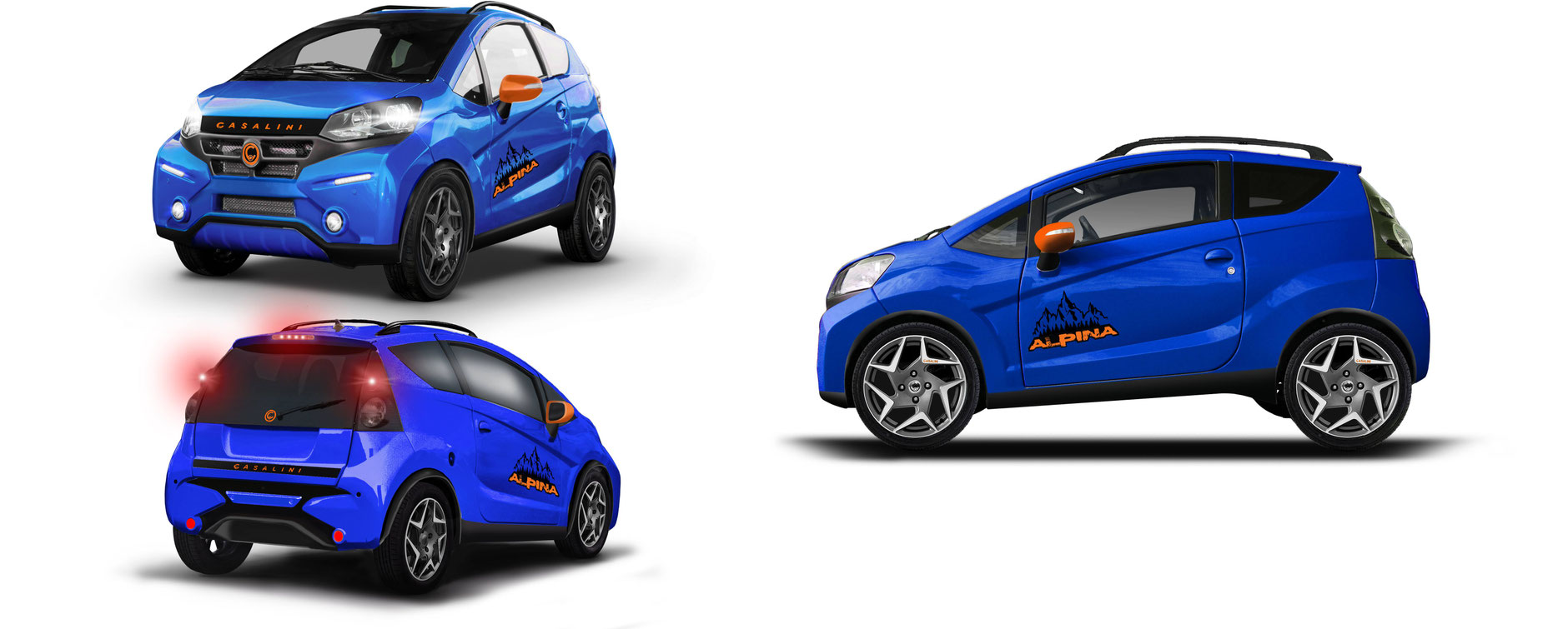 CASALINI ALPINA 550 - ForLoc CASALINI : Voiture Sans Permis à Tours (37)