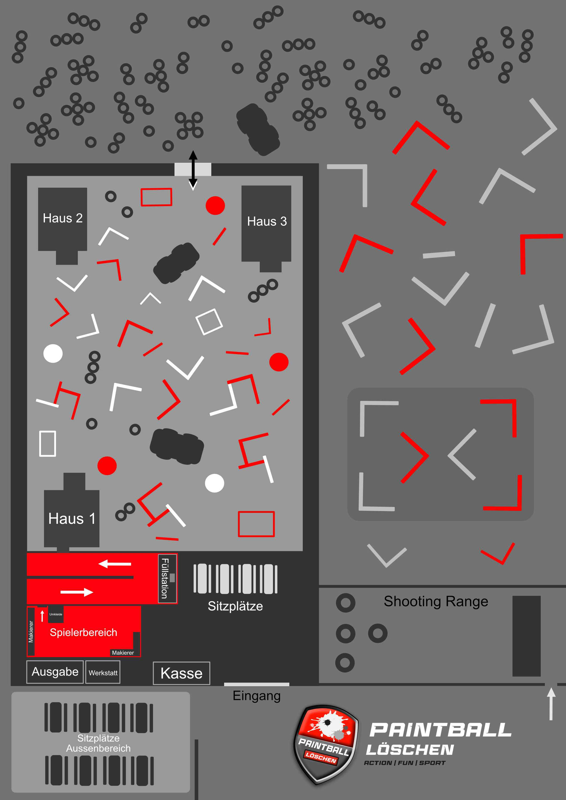 PAINTBALL - GO KART COTTBUS - FREIZEIT PARK LÖSCHEN