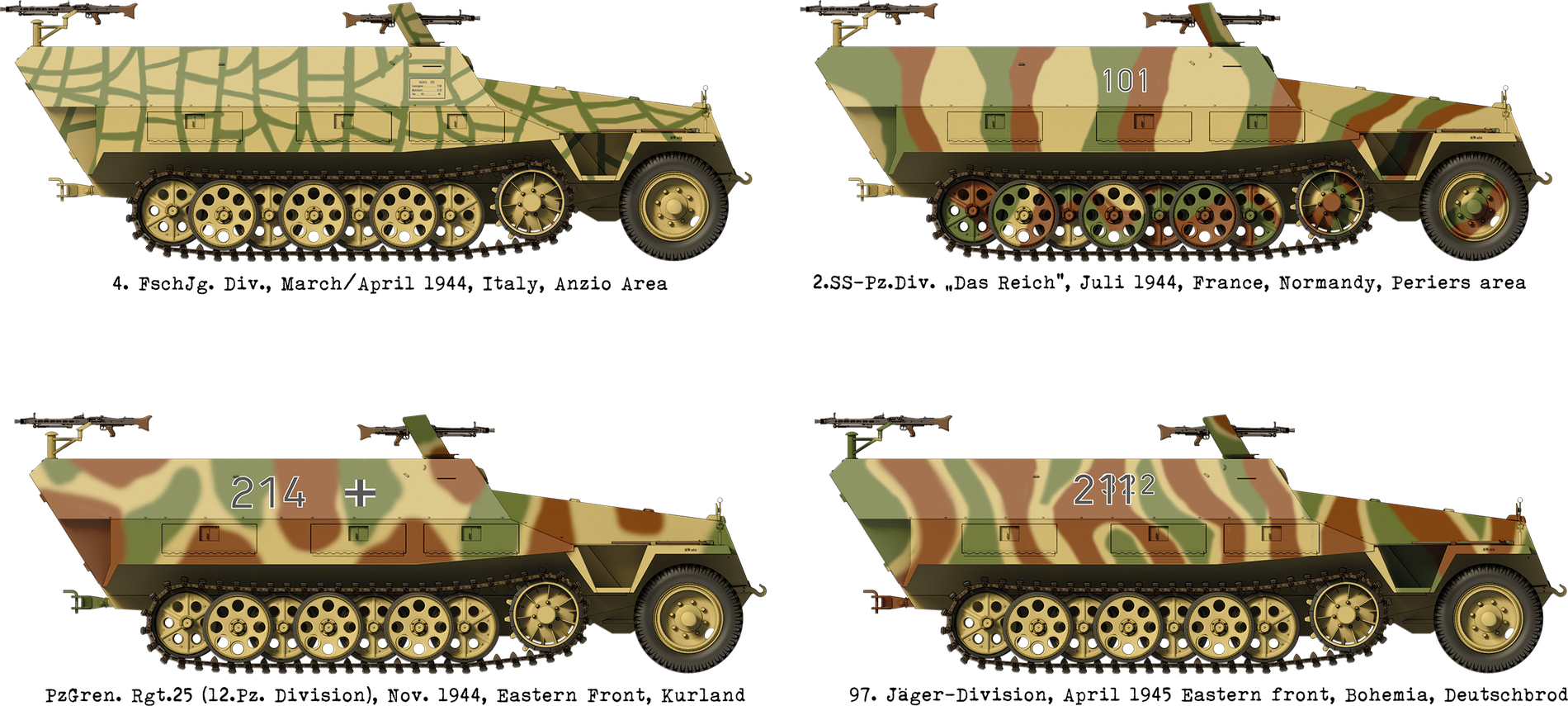 Sd. Kfz. 251/1 Ausf.D - Das Werk Scale Models