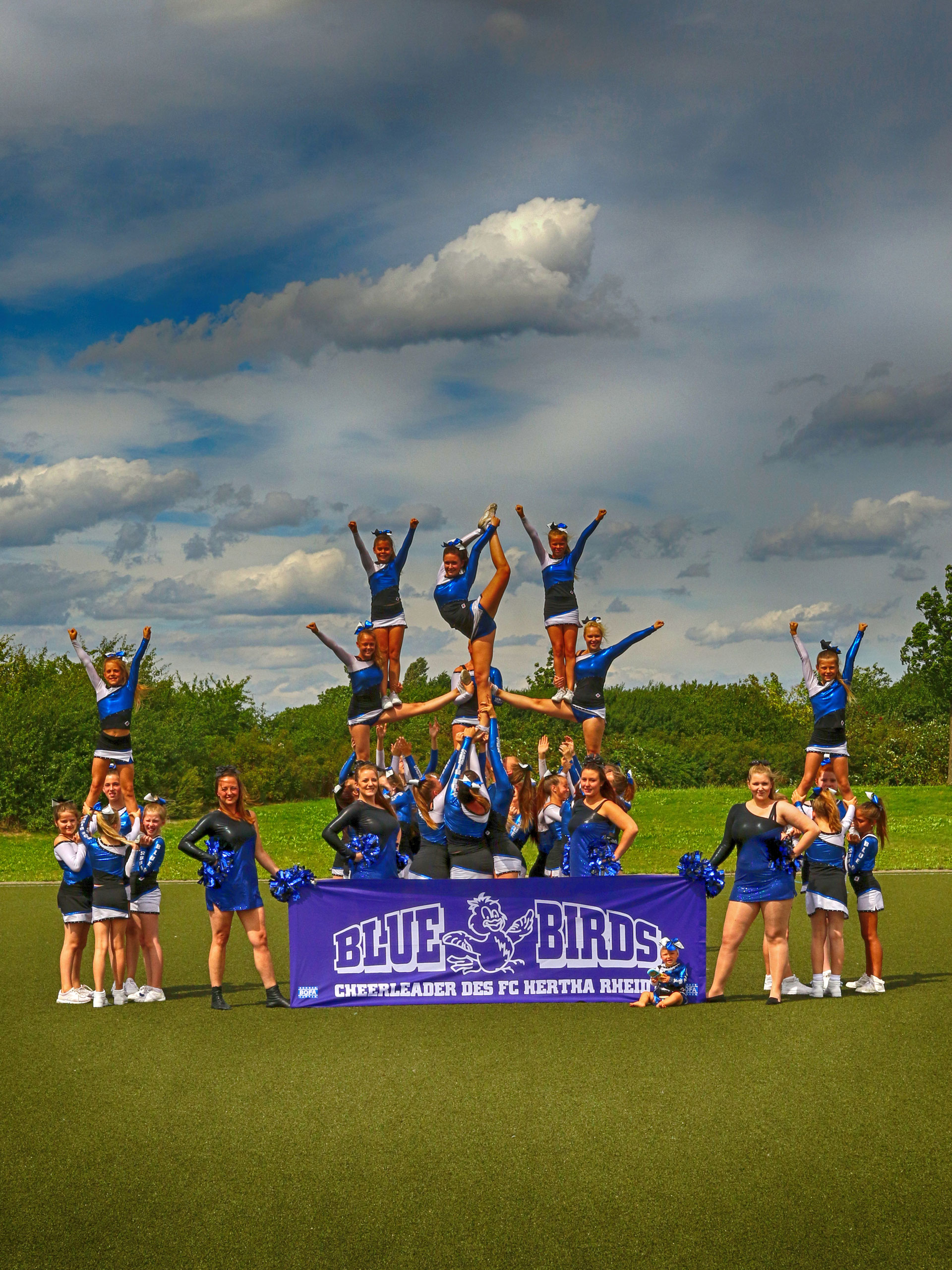 Blue Birds Cheerleader - Fc Hertha Rheidt 1916 e.V.