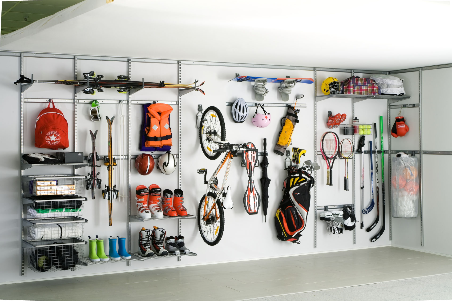 Gitterboden für Elfa Regalsystem Garage - Garageneinrichtung ...