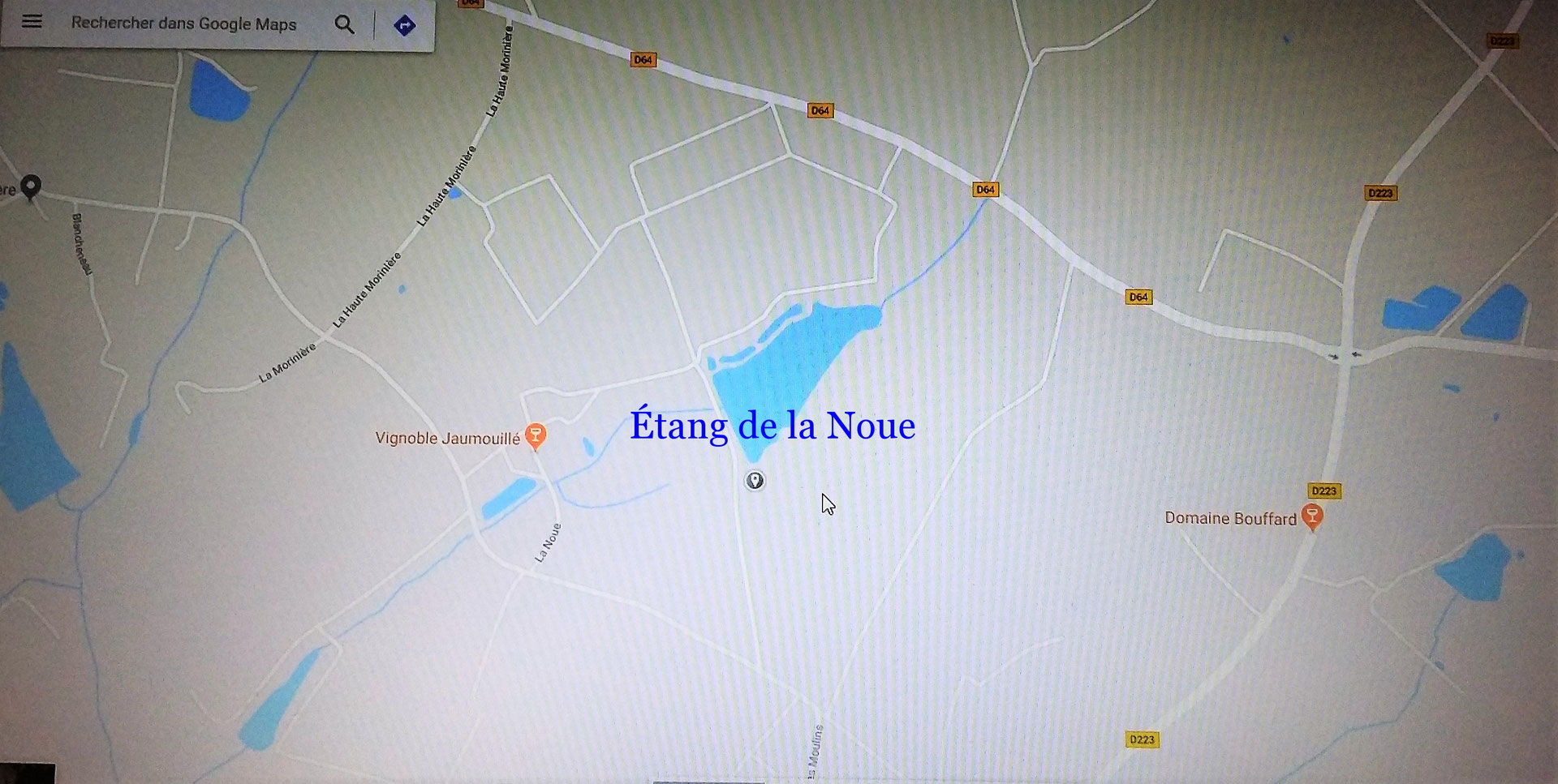 Étang de la Noue - Site de philingathome