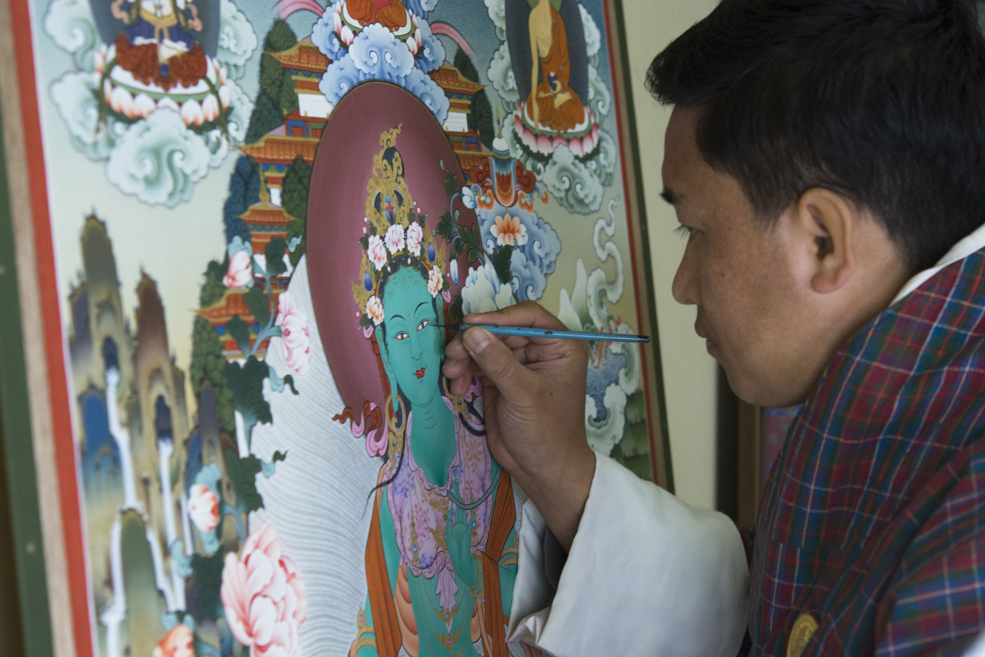 Phuntsho W. - ＠ブータン伝統美術工房 / Bhutanese Traditional Art Studio(BTAS / BTA ...