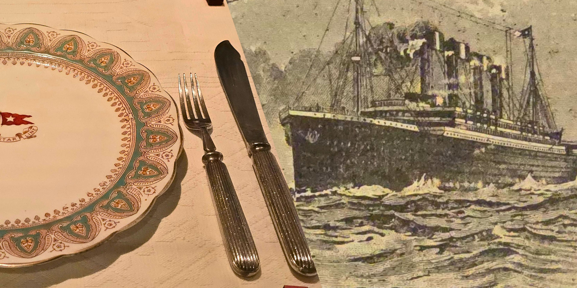 What the Titanic's passengers ate: How menus varied dramatically based ...