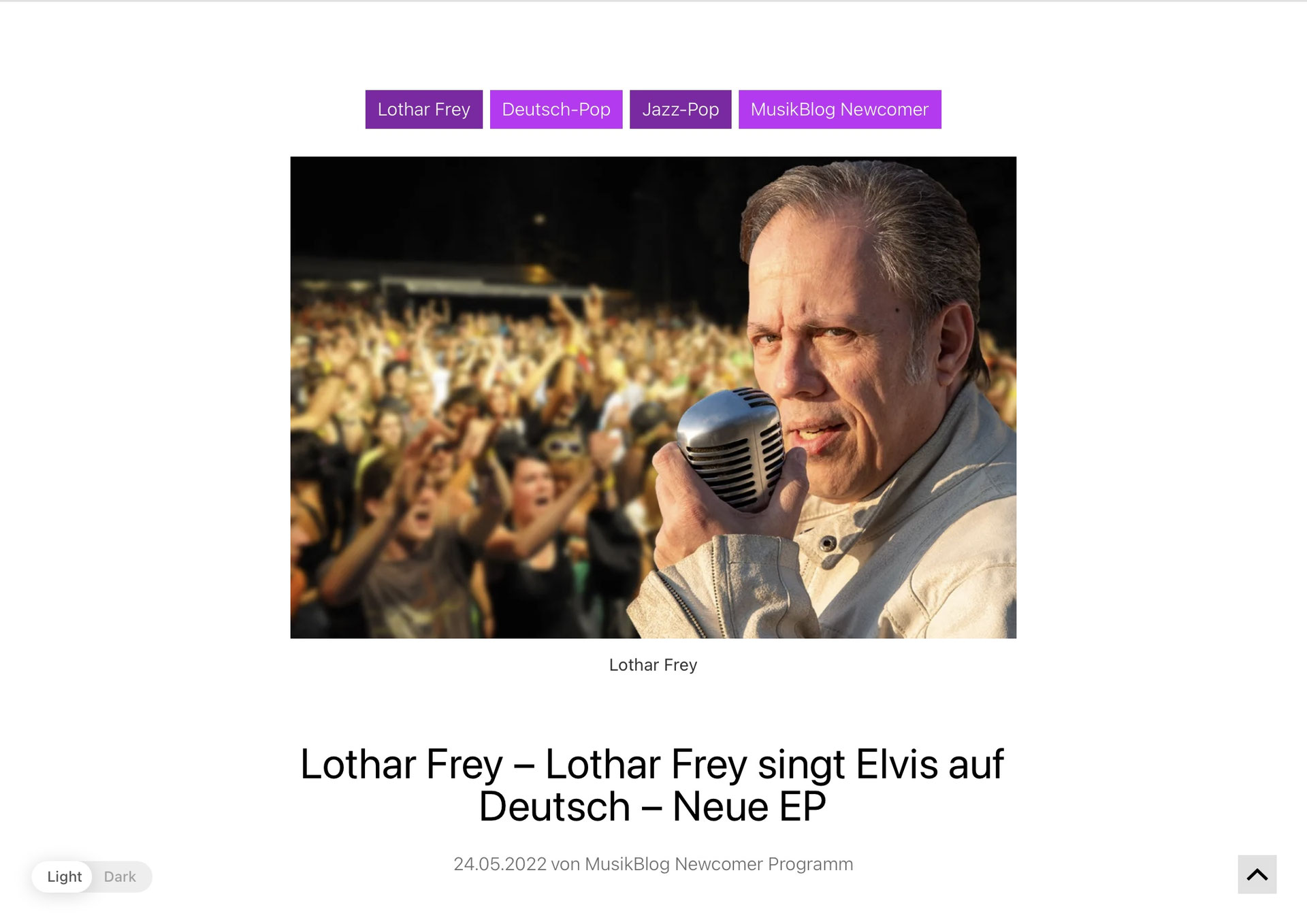 Presse - Lothar Frey Musik - Wirf die Sorgen über Bord