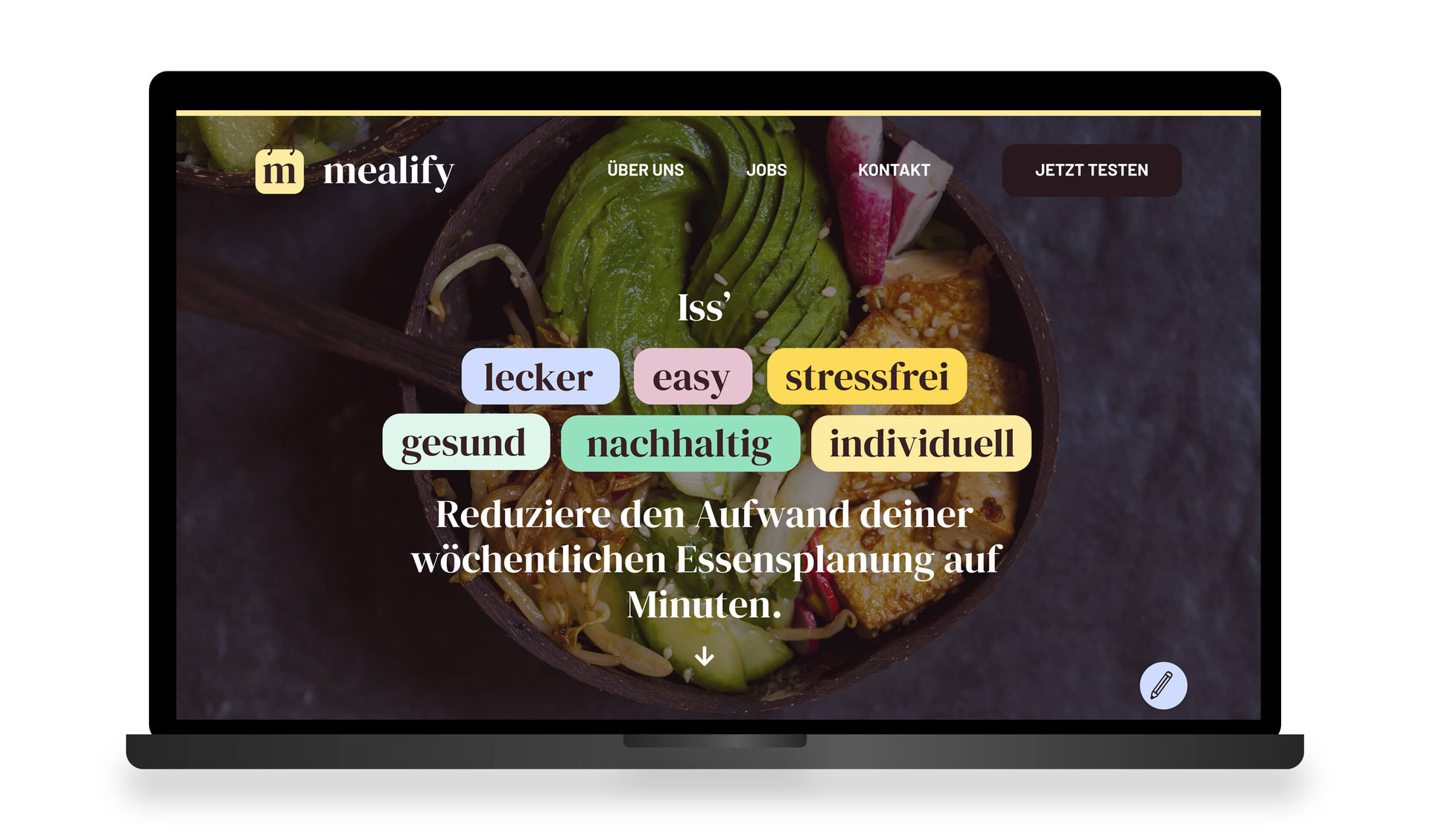 Logo, Illus, App & Webdesign nachhaltige Food App - georgi.design