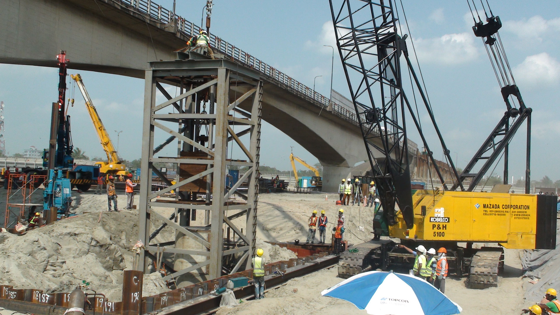 HIGH STRAIN PILE TESTING (Pile driving analyzer/ dynamic load testing ...