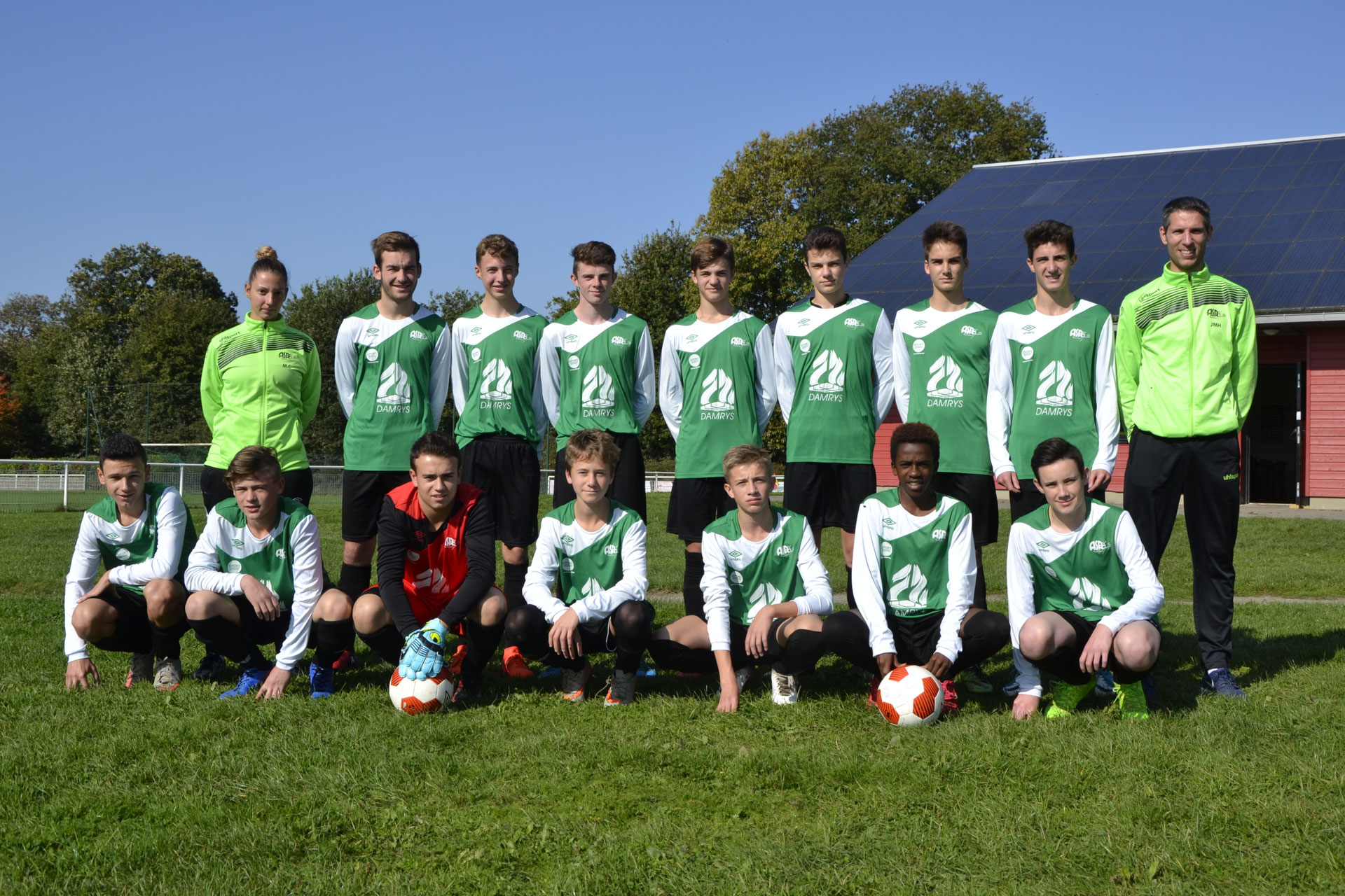 Equipe U17 - Saison 2017-2018 - ASR Football