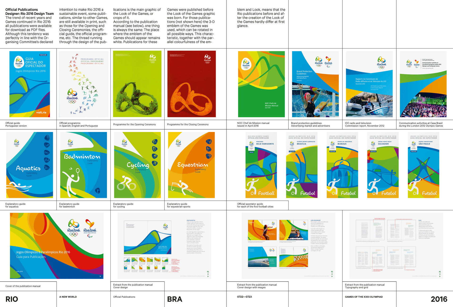 Rio 2016 – Official Publications - theolympicdesign – Olympic Design ...