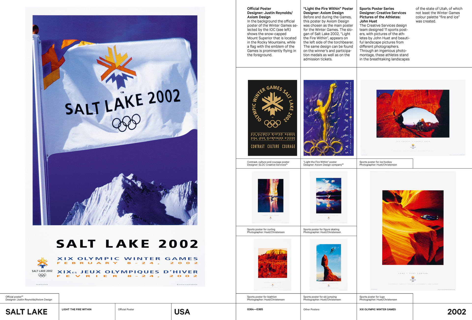 Salt Lake 2002 – Official Poster - theolympicdesign – Olympic Design ...