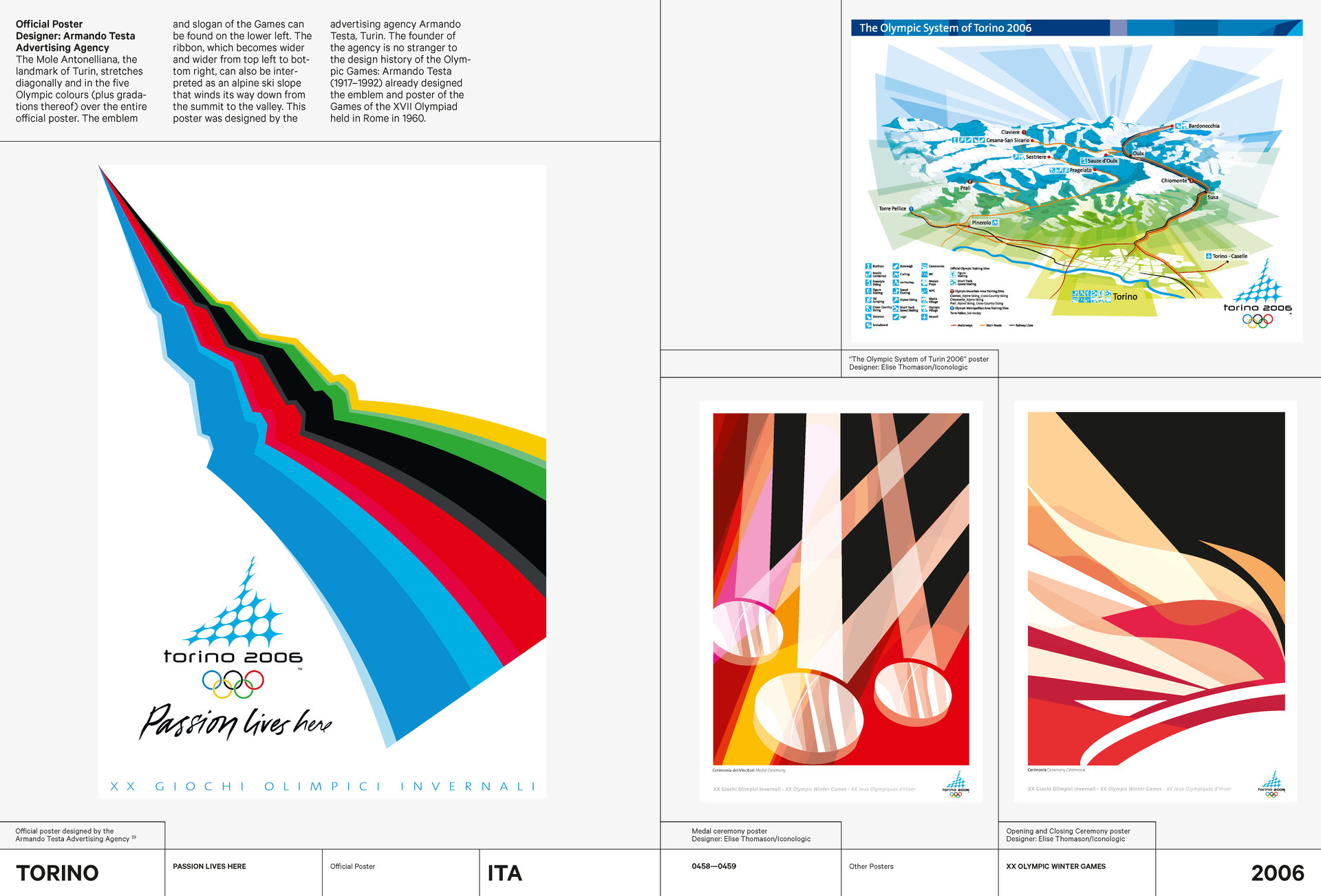 Torino 2006 – Official Poster - theolympicdesign – Olympic Design Webseite!