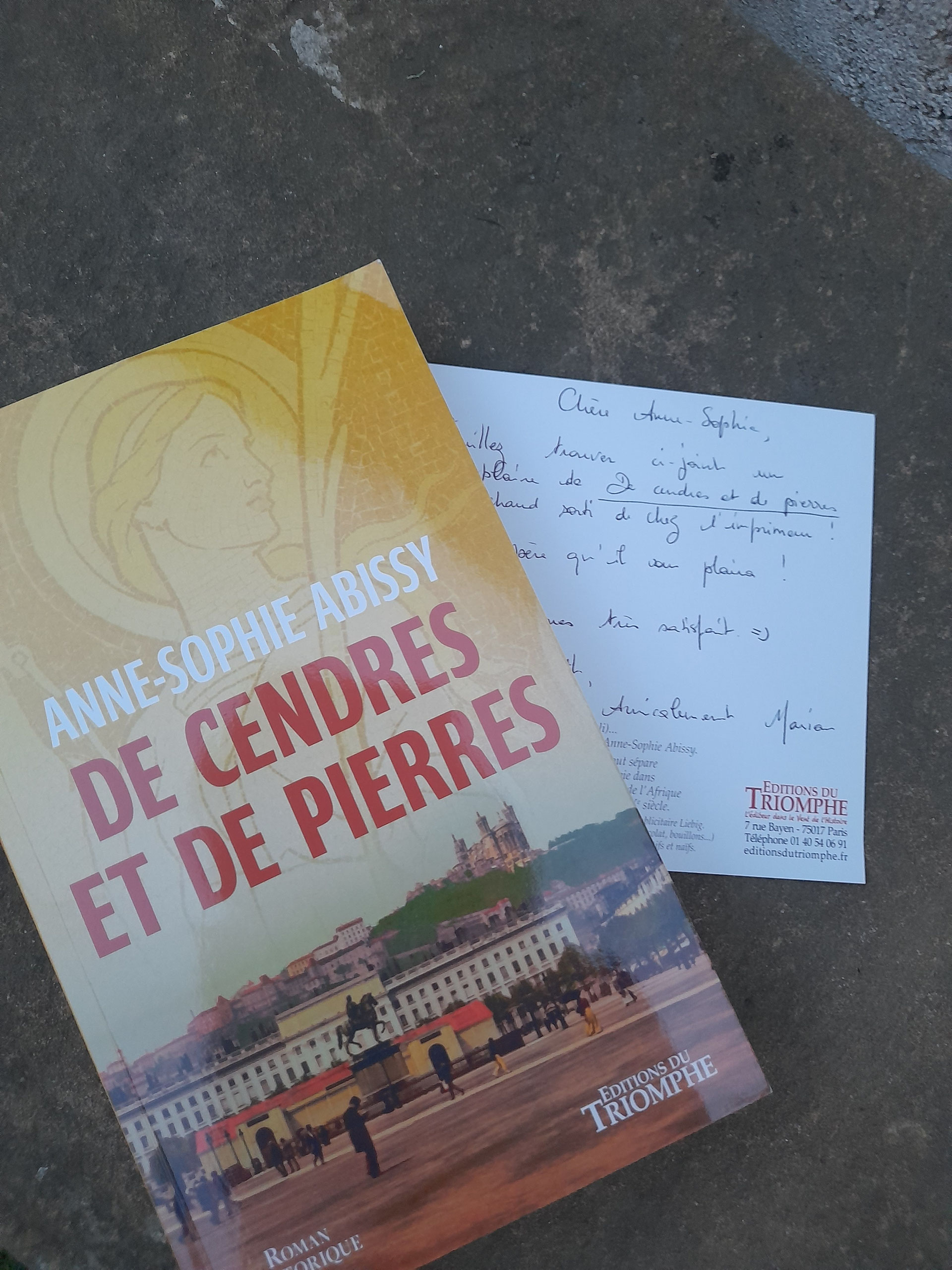 Sortie nouveau roman historique - Anne-Sophie Abissy - Romans Historiques