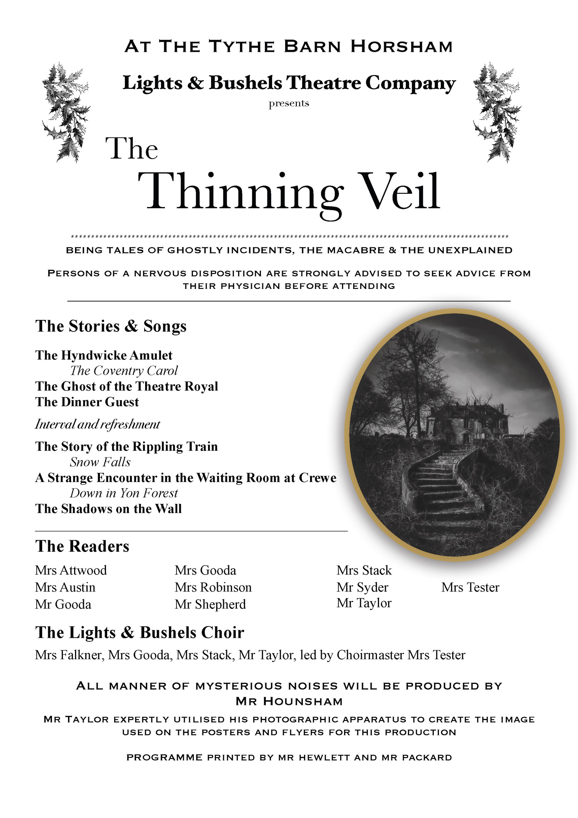 The Thinning Veil - lightsandbushels