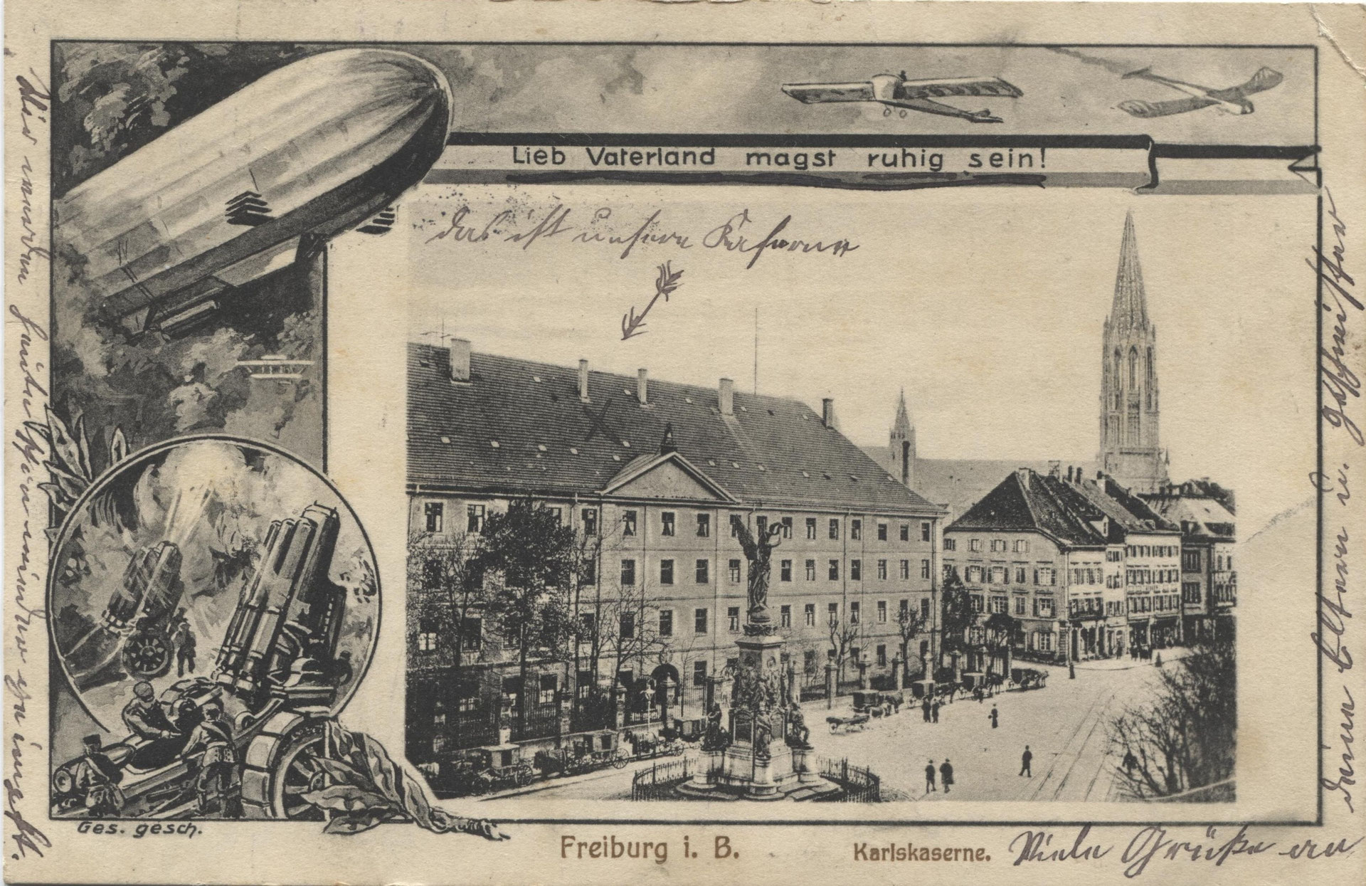 Freiburg im Breisgau im Ersten Weltkrieg. Wir reisen 100 Jahre in der ...