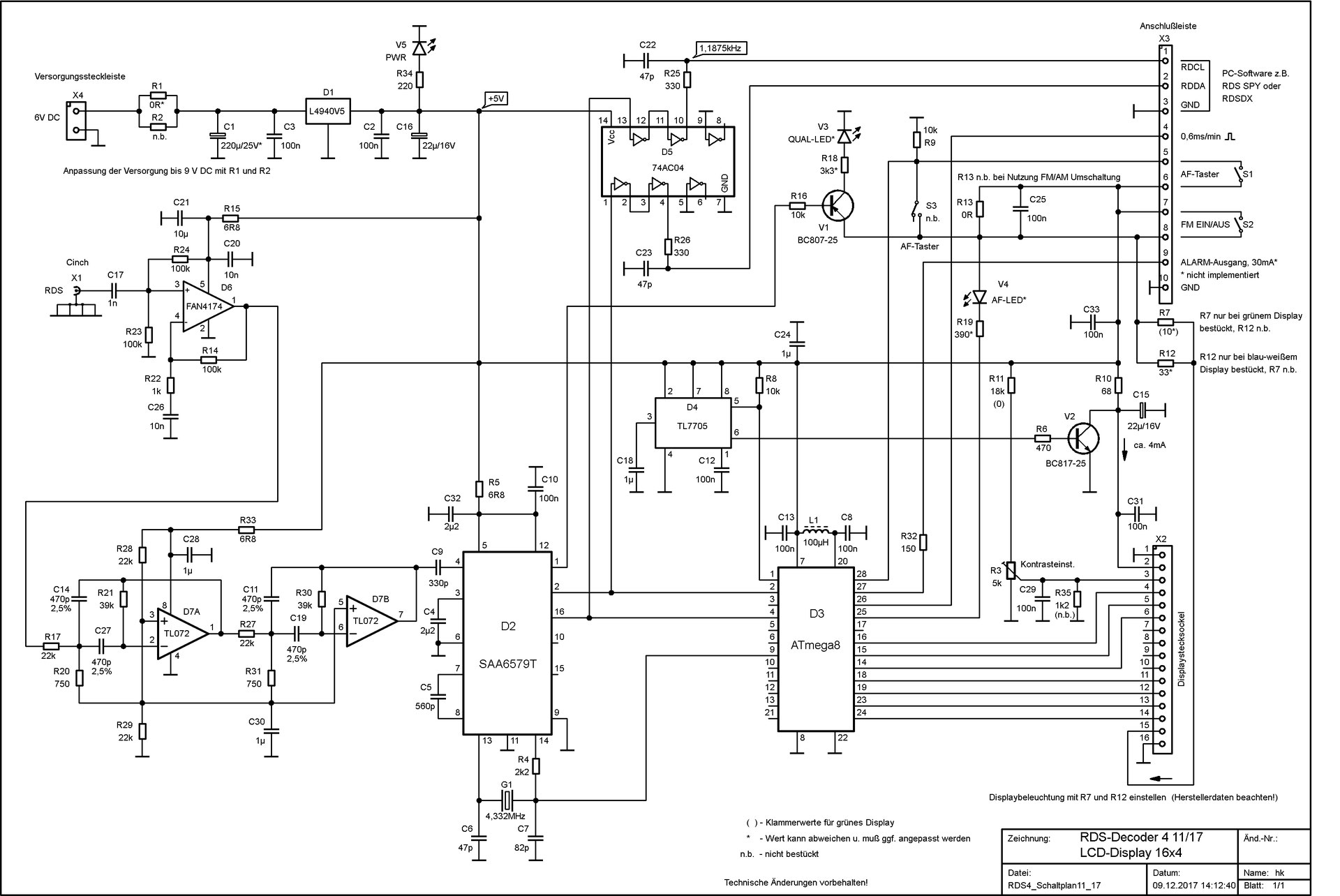 Downloads zum RDS-Decoder 4 - haraldkliem.jimdo.com
