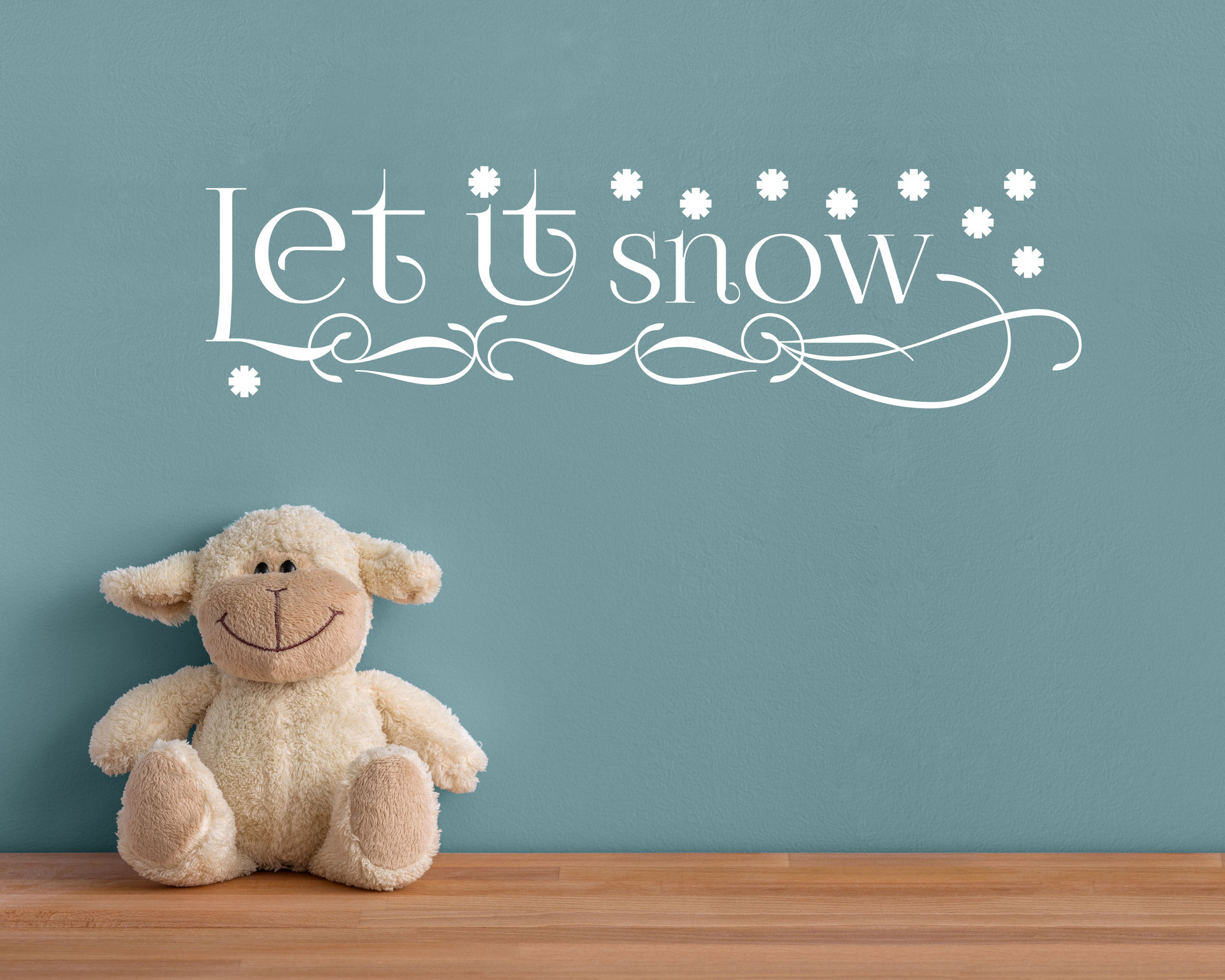 Let it Snow | Sticker | Decal | Vinyl - Wall Art Company