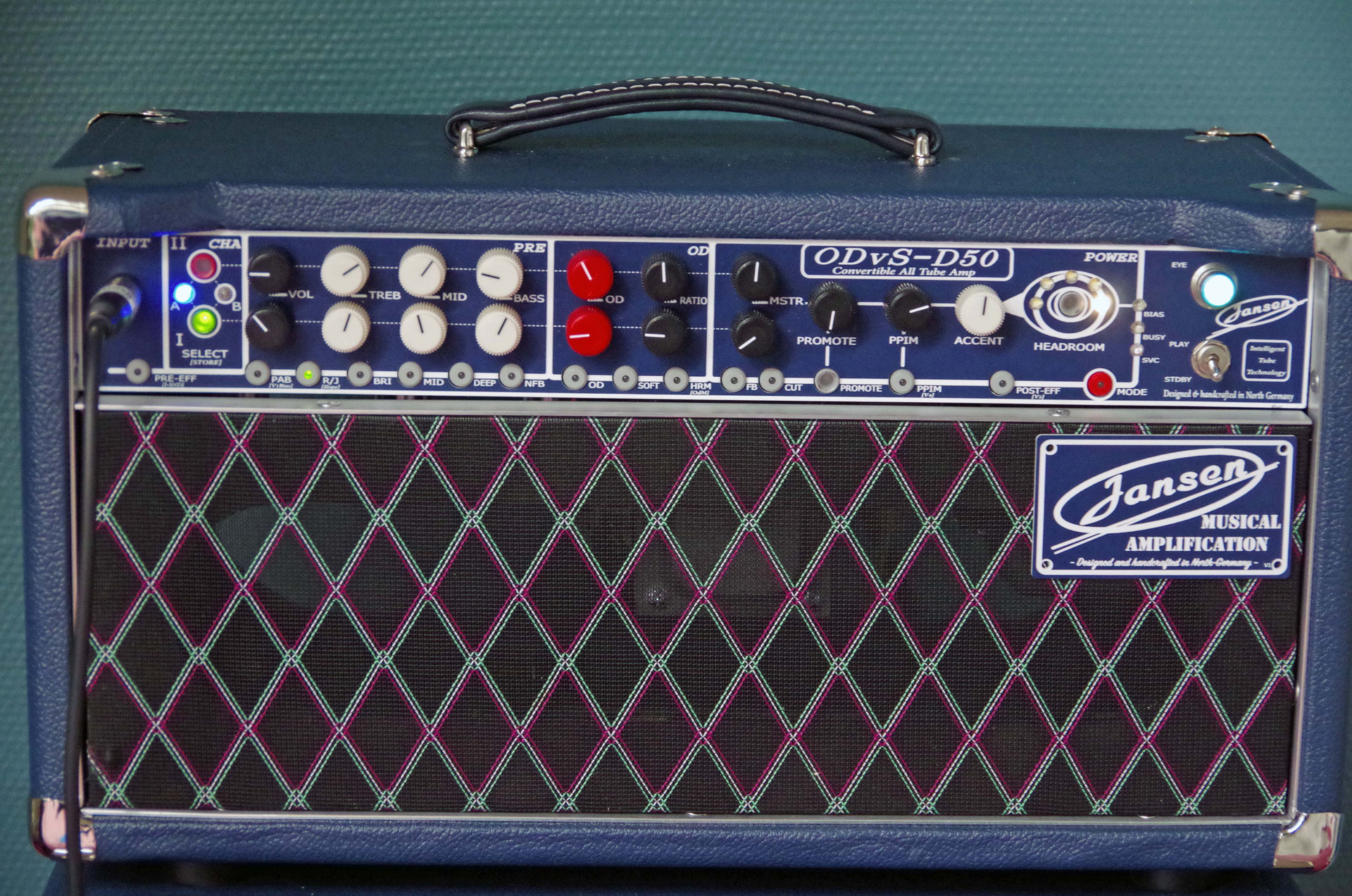 Convertible Tube Amps - Custom Design by D. JANSEN - Guitar Tube Valve ...