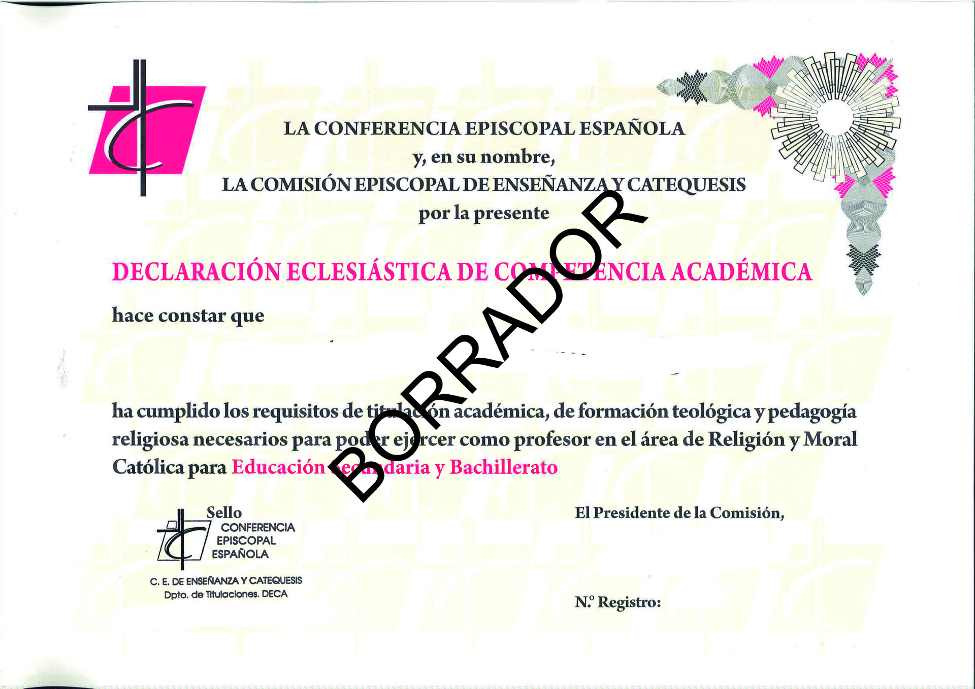 Requisitos - DECA - CÁDIZ