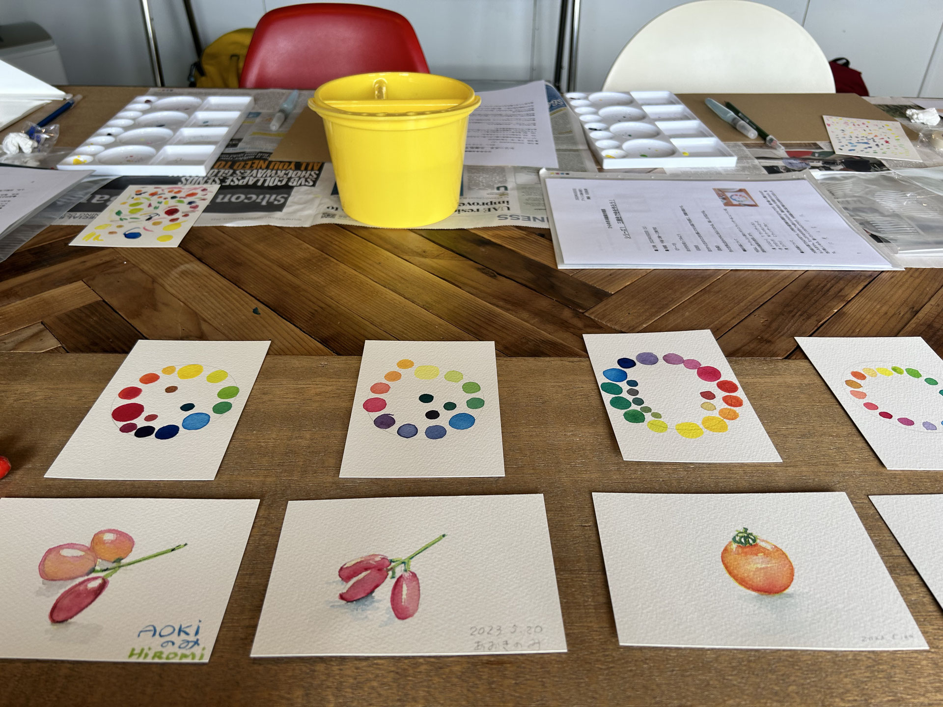 hirameki suisai - morinokaori ページ！