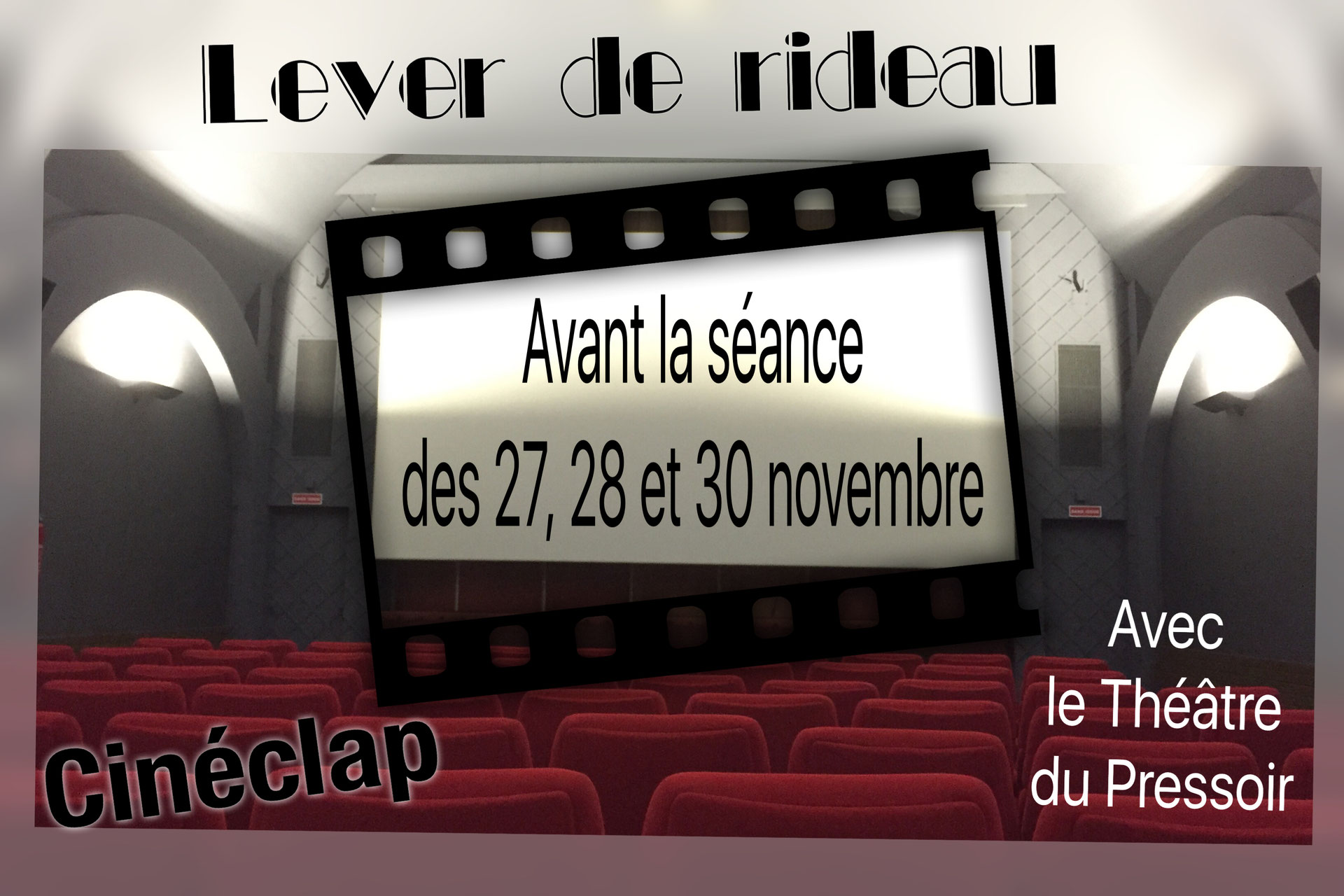 Lever de rideau - Site de theatredupressoir