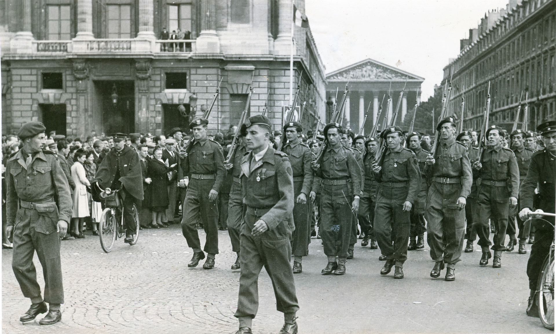 DERRIEN Marcel (1921-1978) FNFL 1er Bataillon de Fusiliers Marins et ...