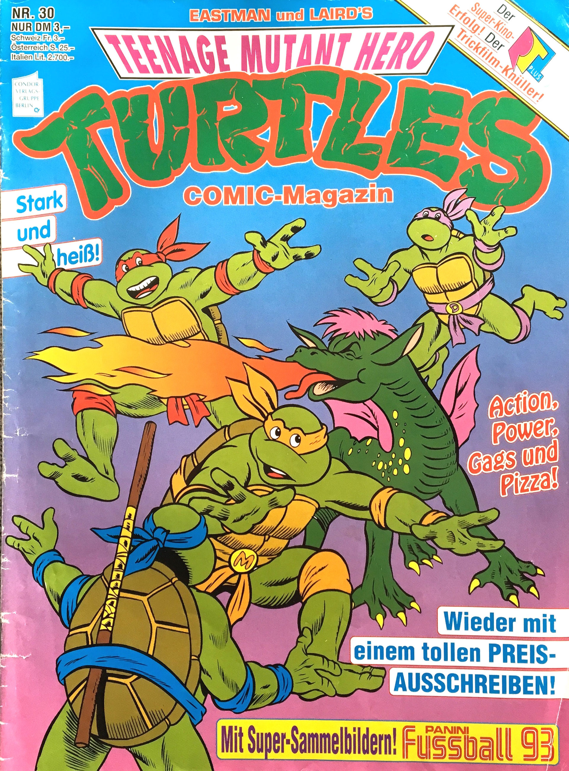TURTLES: Condor Comic-Magazin 1993 - Heldin in Strumpfhose - Blog über ...