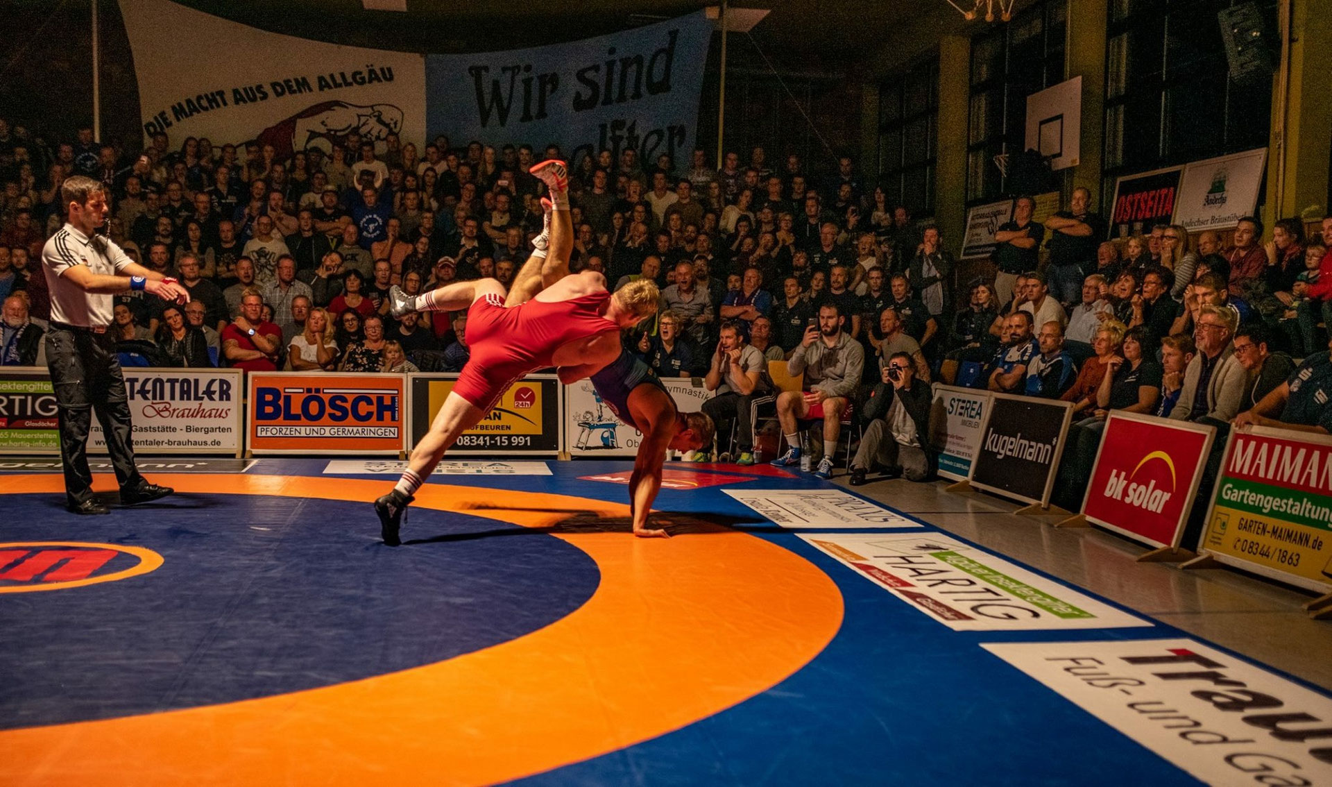 Spannender Bundesligaabend gegen Hallbergmoos - Daniel Gastl ...
