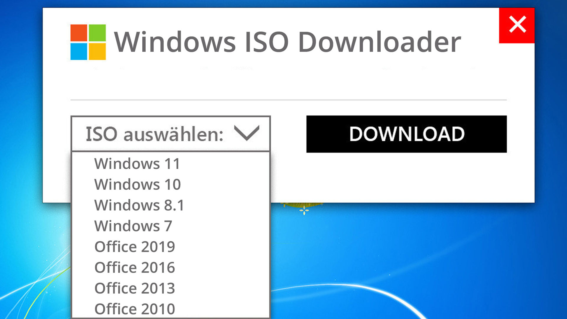 WINDOWS ISO DOWNLOADER - Store du software
