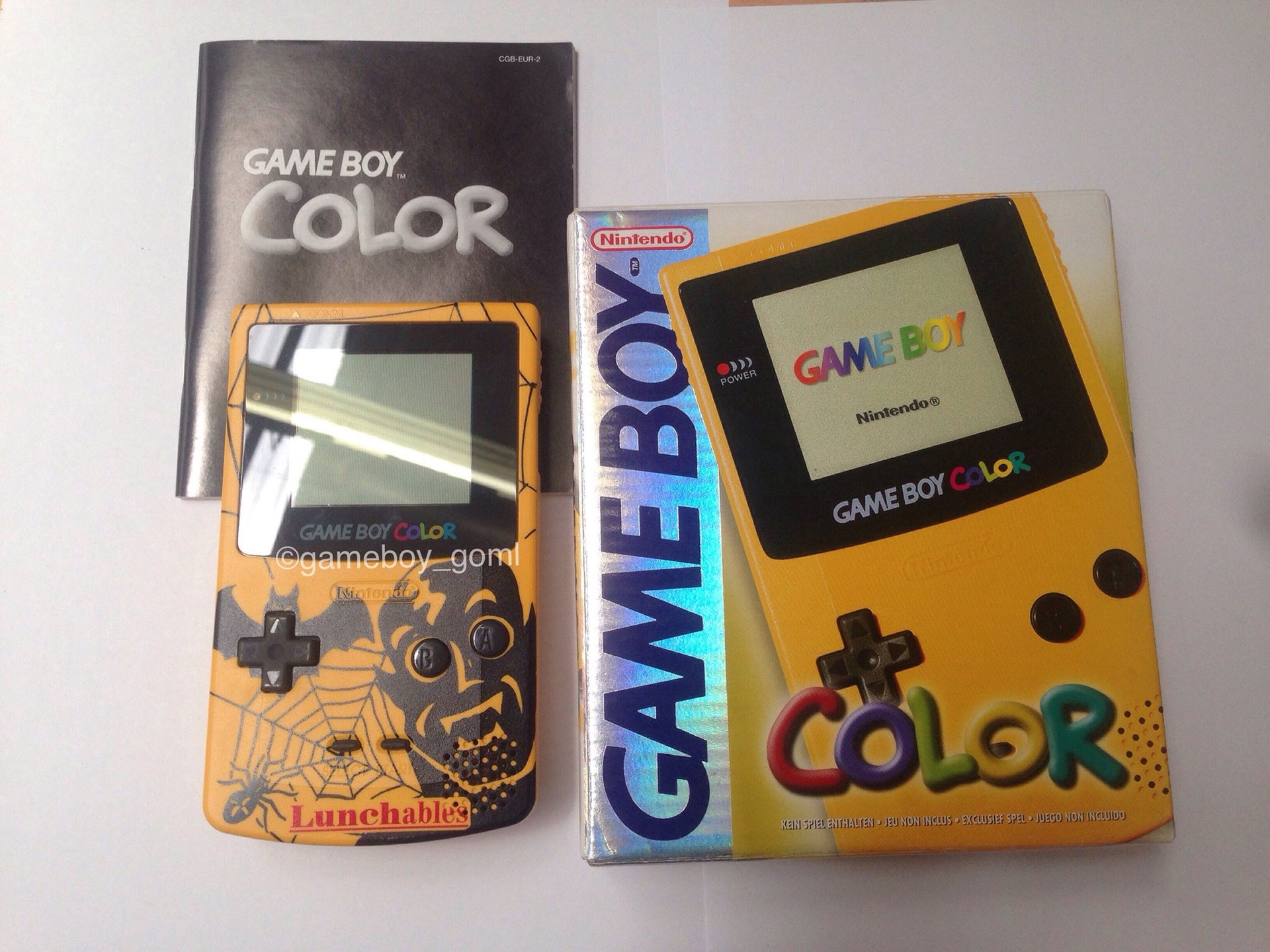 GameBoy Color Lunchables! - The Database for all console colors and ...