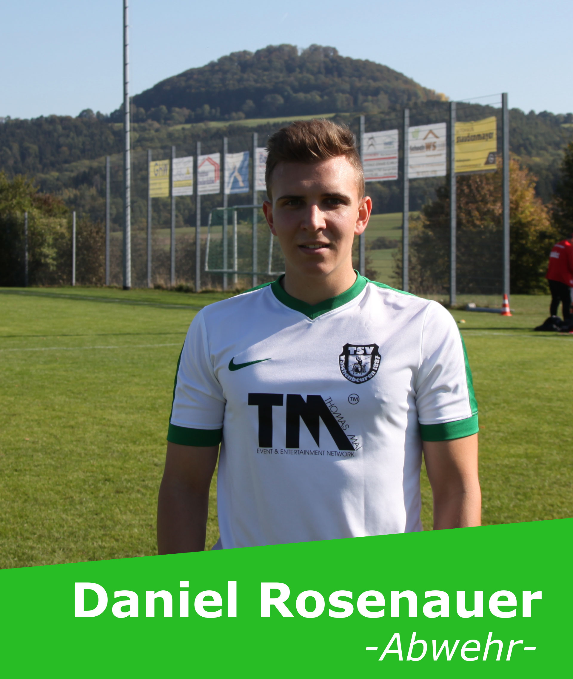 Daniel Rosenauer - Homepage der aktiven Fussballer des TSV Wäschenbeuren