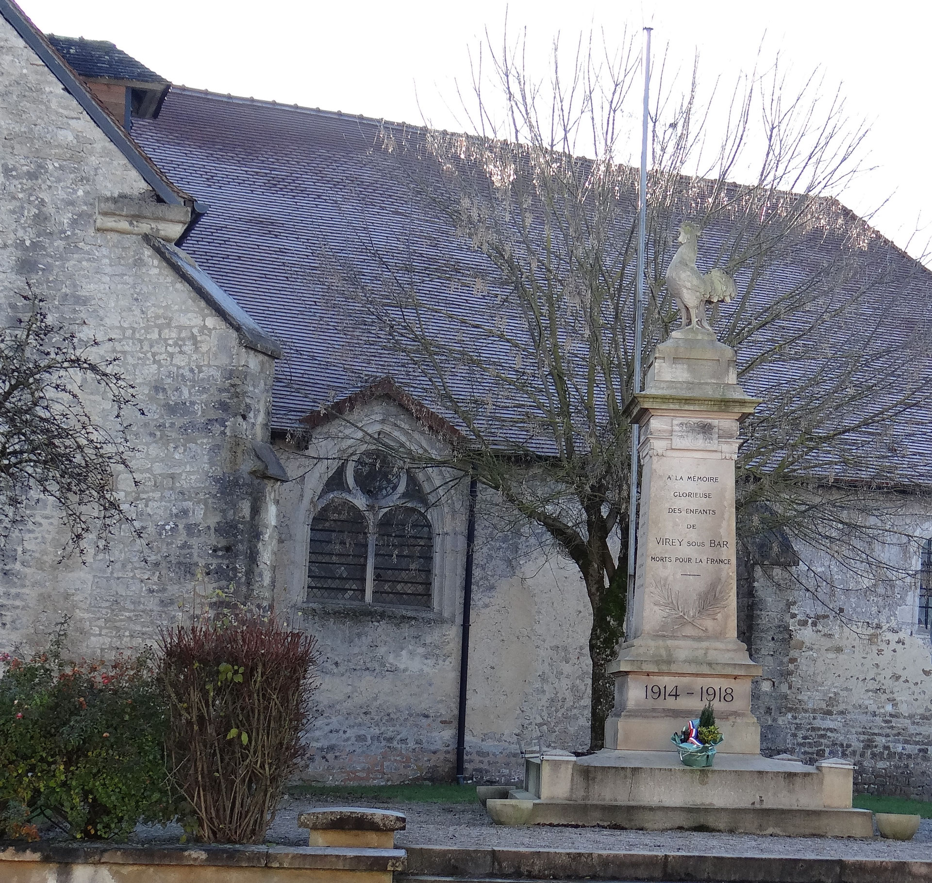 Monument aux morts - Virey-sous-Bar