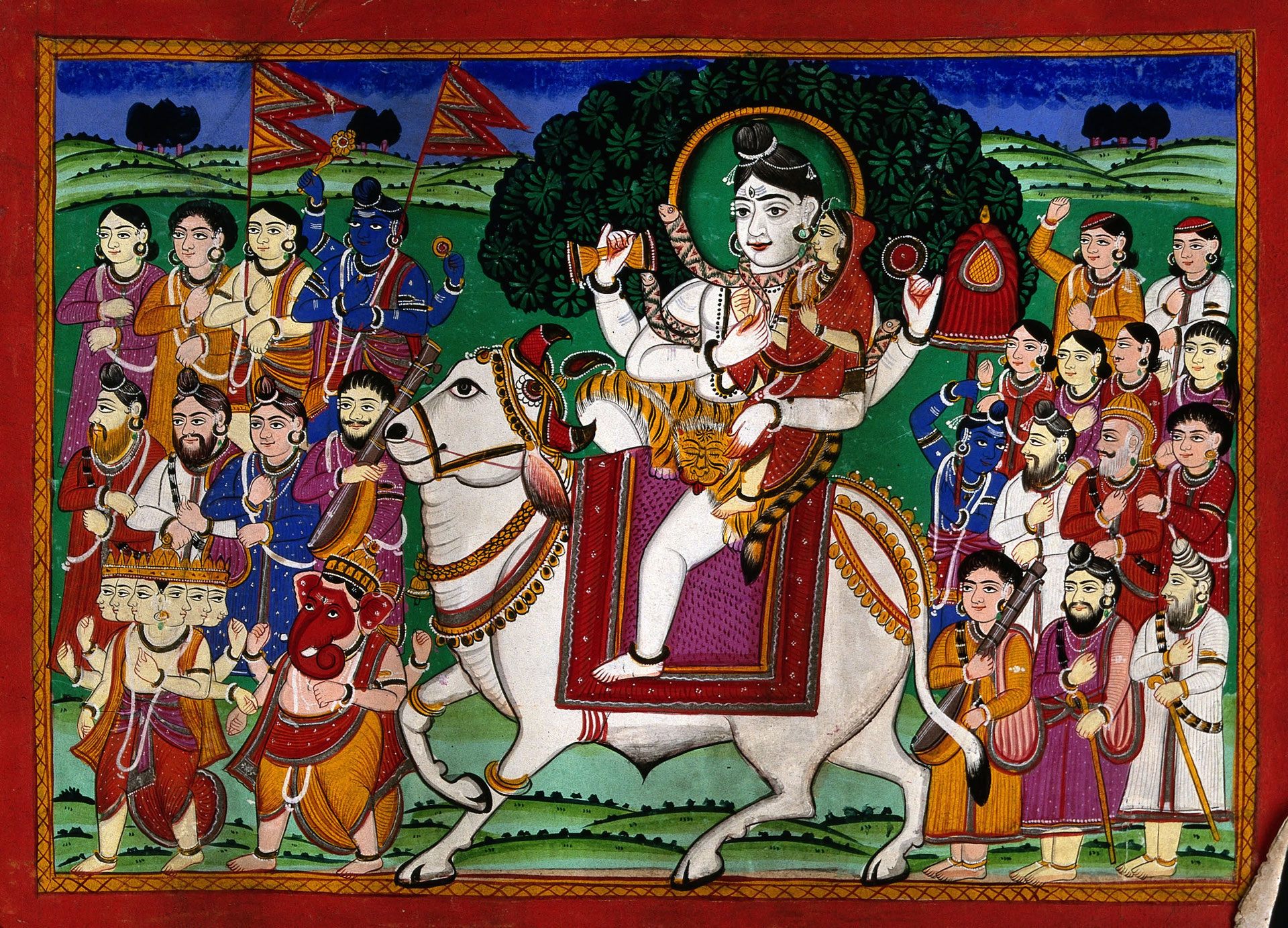 Nandi, la imagen del Dharma - KrishnaKali Yoga Ashram