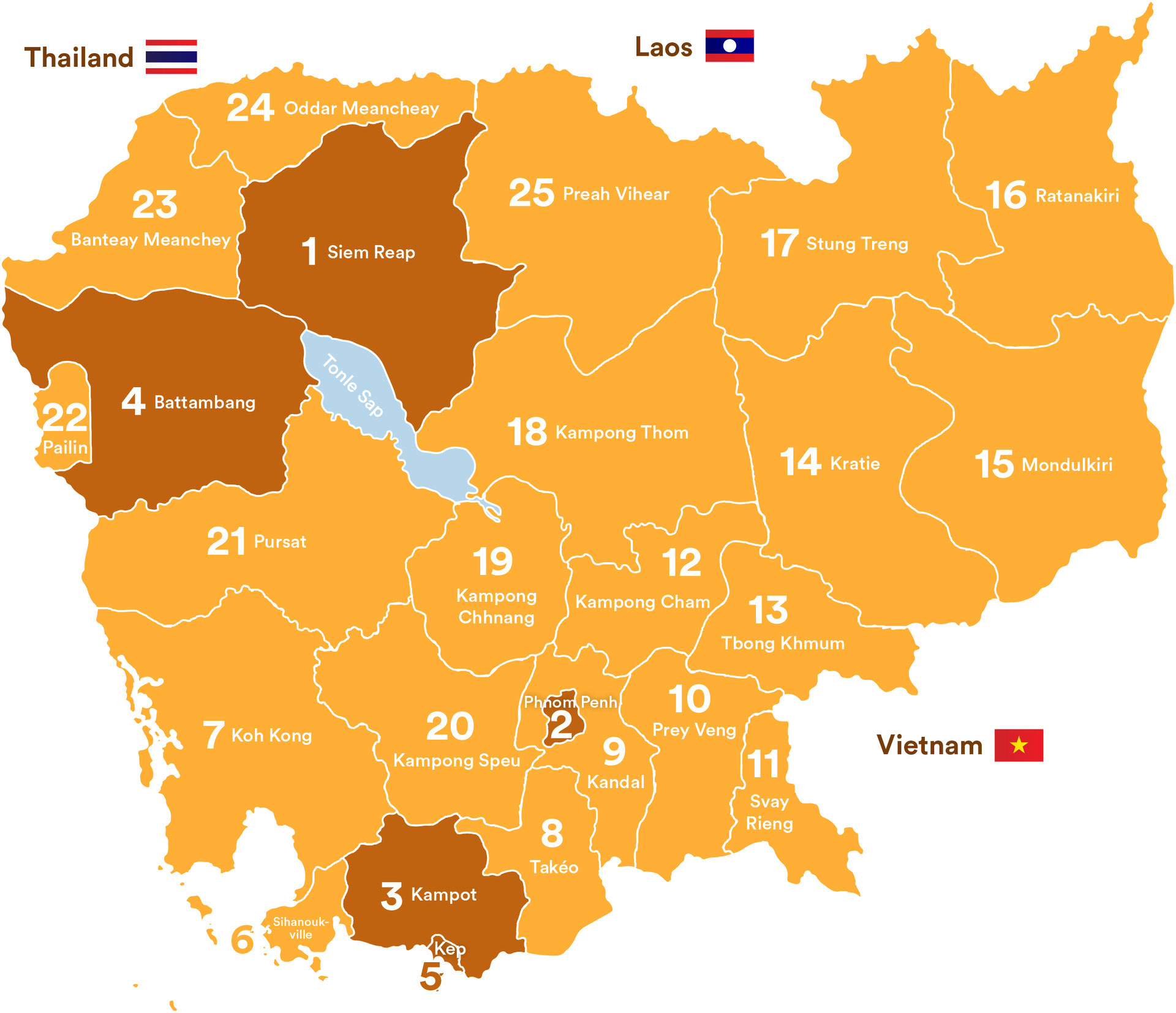 25 Provinces - Best tuk-tuk tours in Battambang