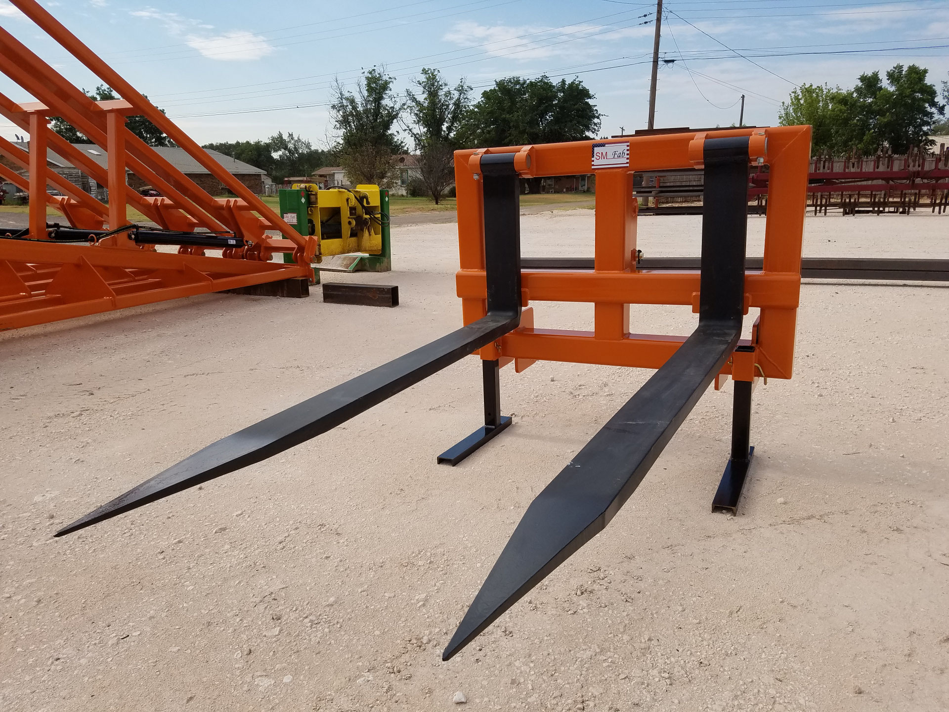 Forks For Round Cotton Bale - SM FAB