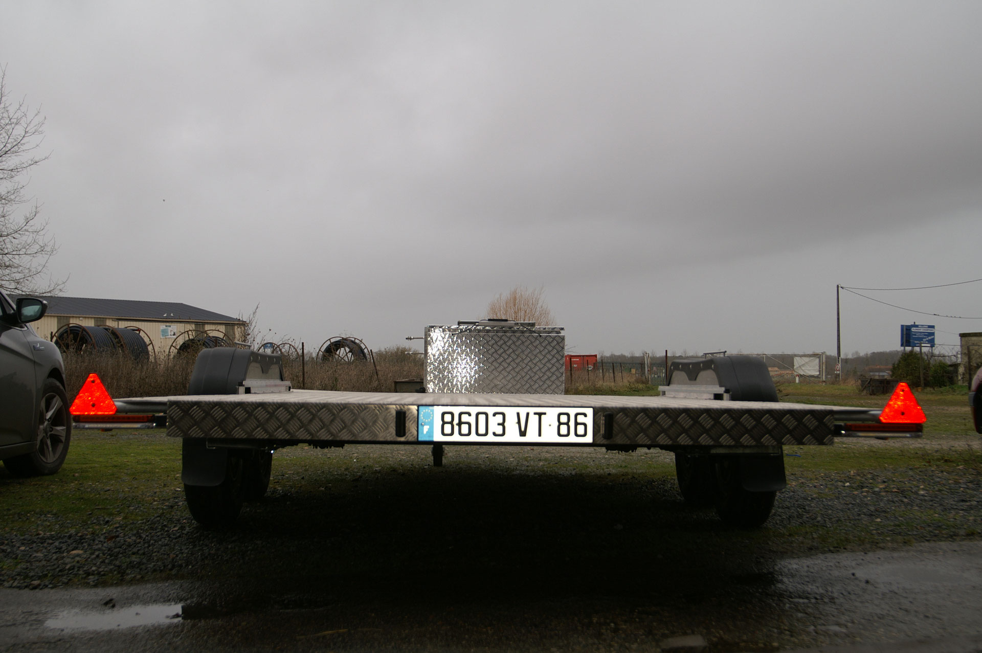 remorque plateau abaissable - Remorques Air Et Nature