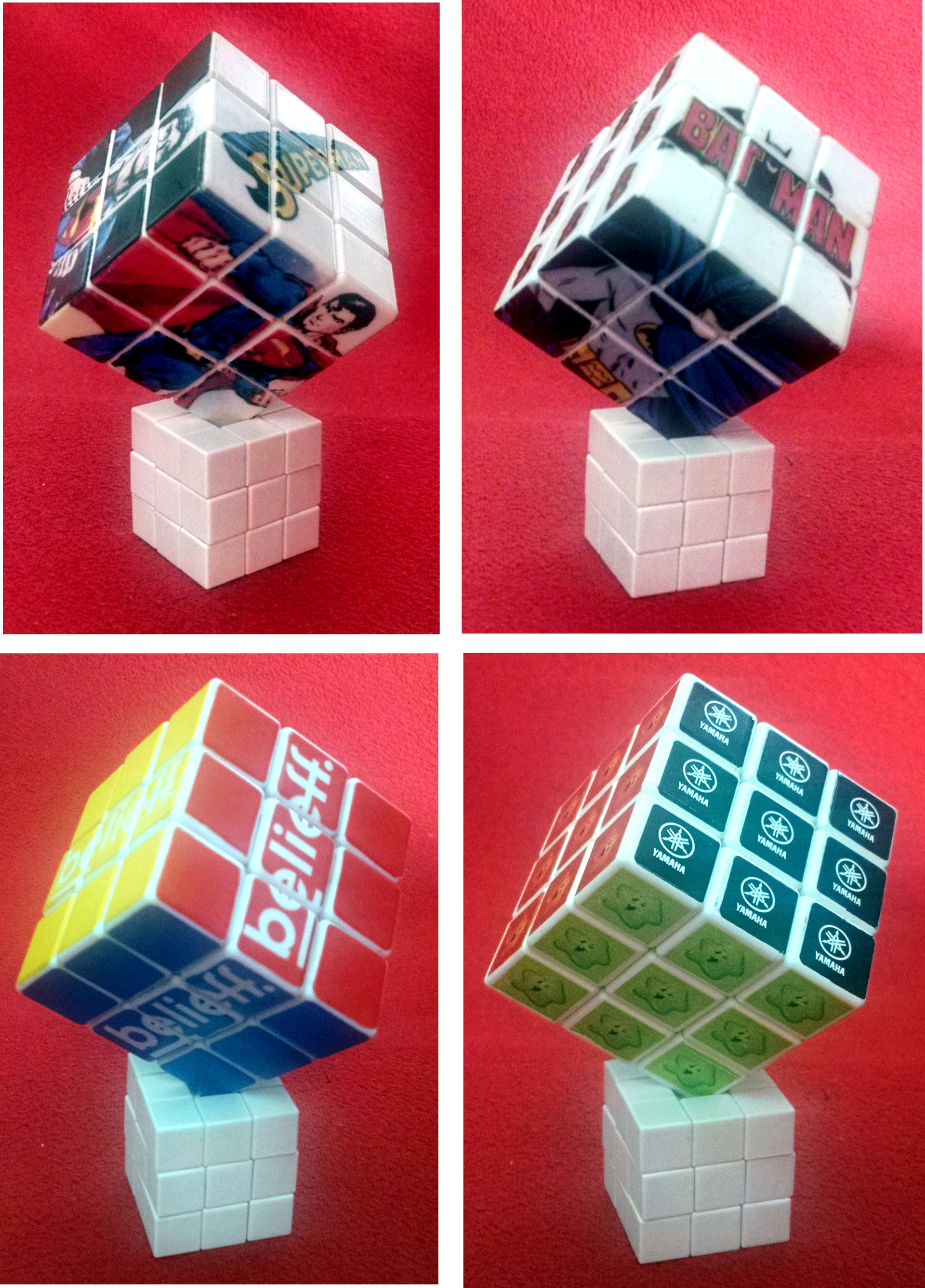 Cubo rubik, mágico, de foamy, de notas, antiestres impresos a color ...