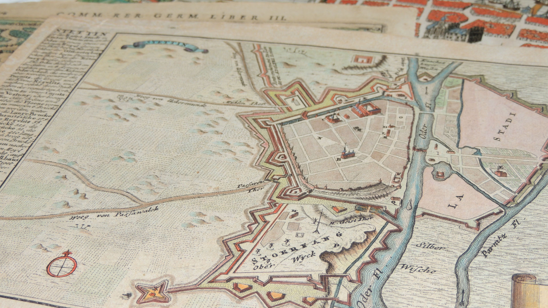 Landkarten, Stadtpläne und Umgebungskarten von Stettin - "HAUS STETTIN ...